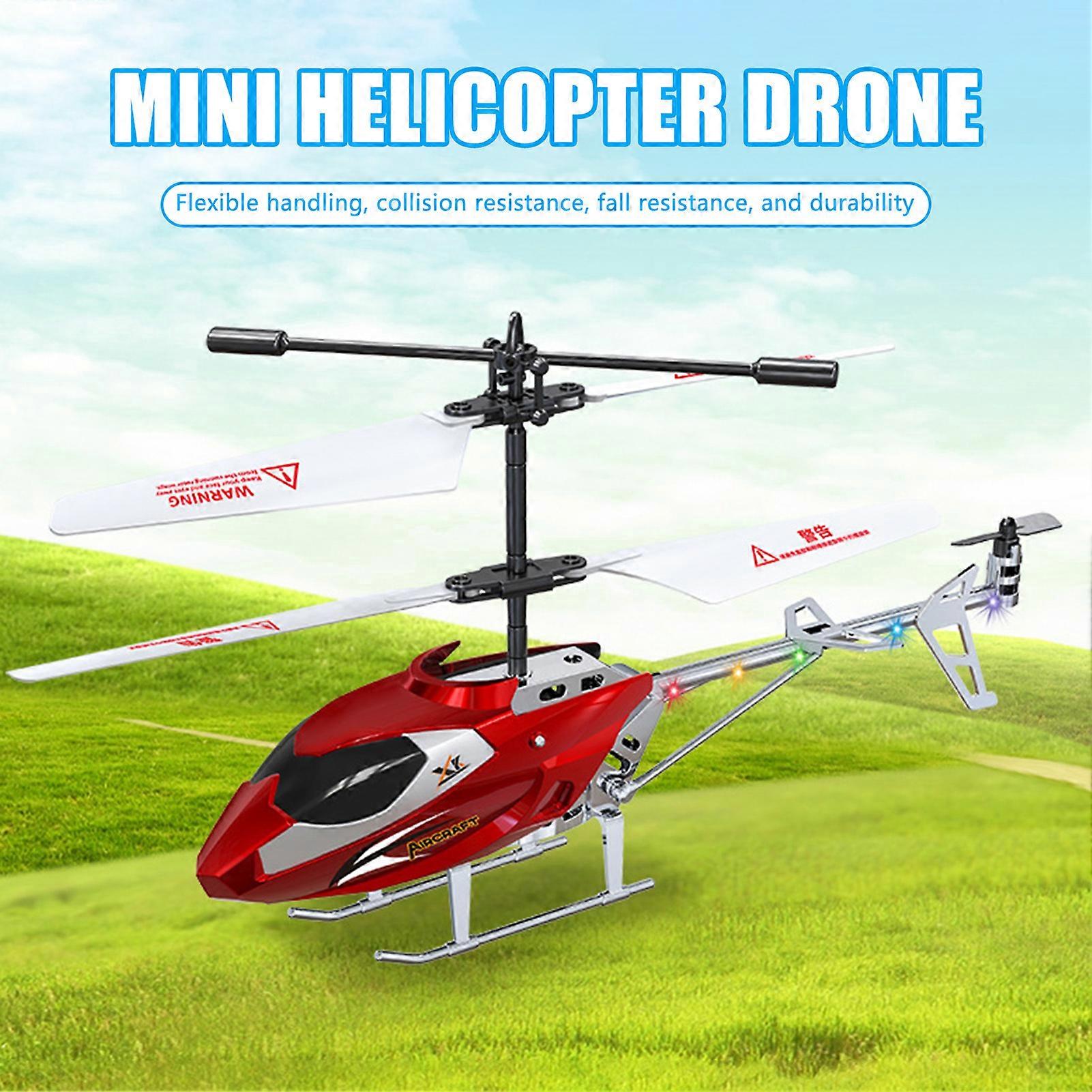 Mini Induction Helicopter Toy Remote Control Helicopter Toy Birthday ...