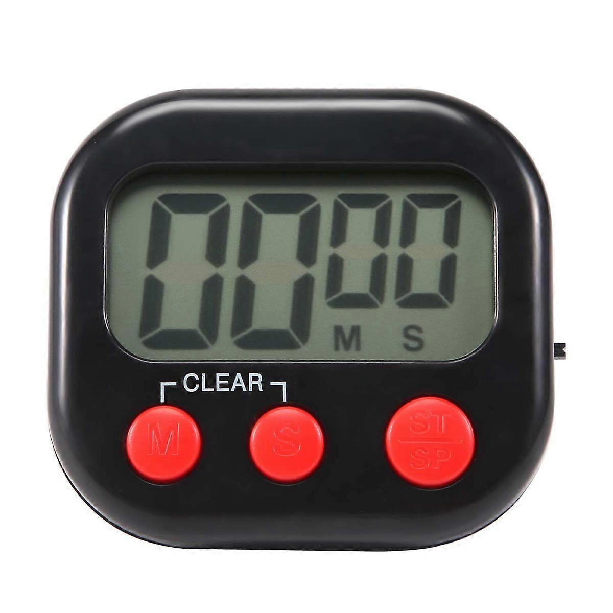 Kitchen Timer, Digital Visual Timer Magnetic Clock Stopwatch Countdown ...