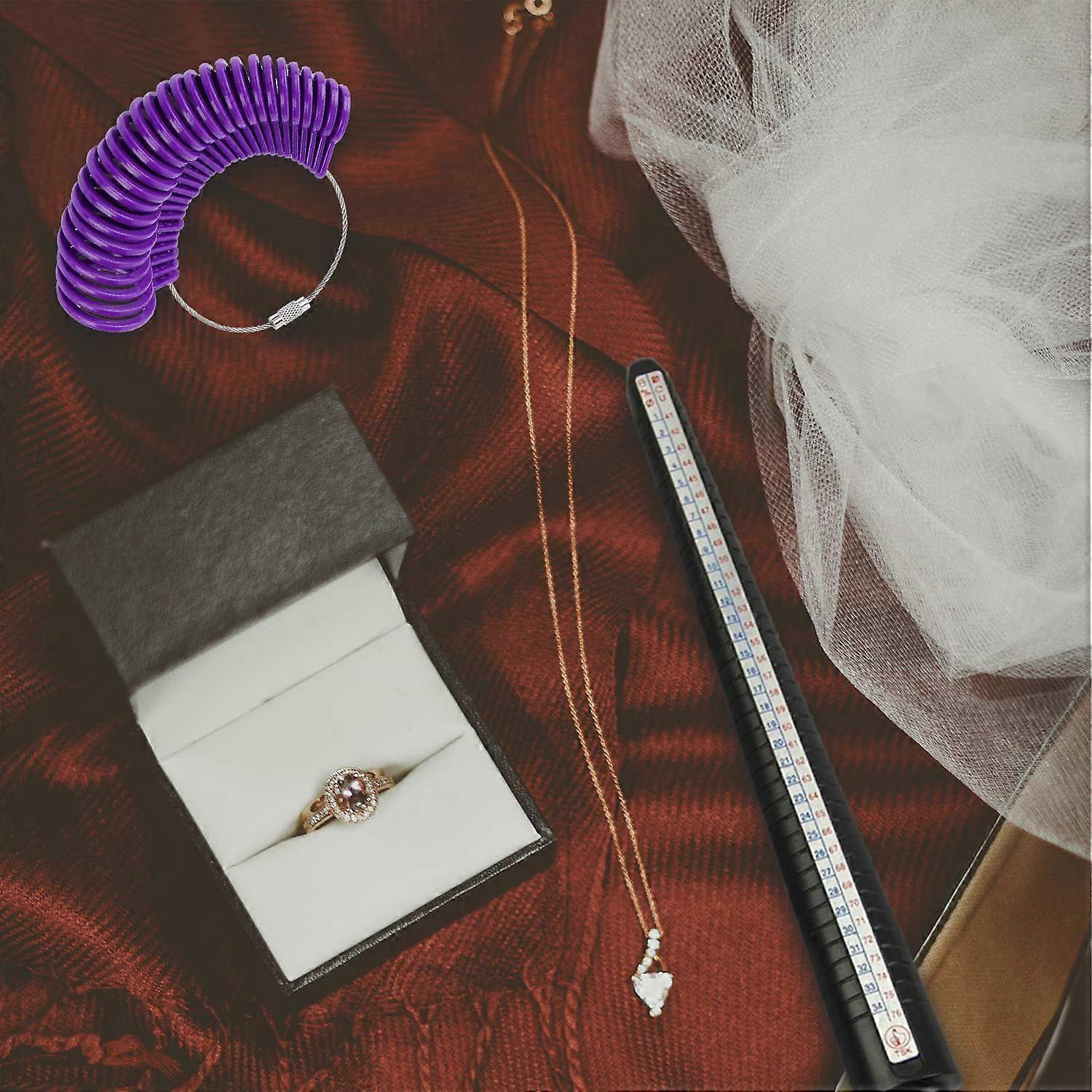 Ring Sizer Measurement Scales Tools for Measuring Rings Diameters ...