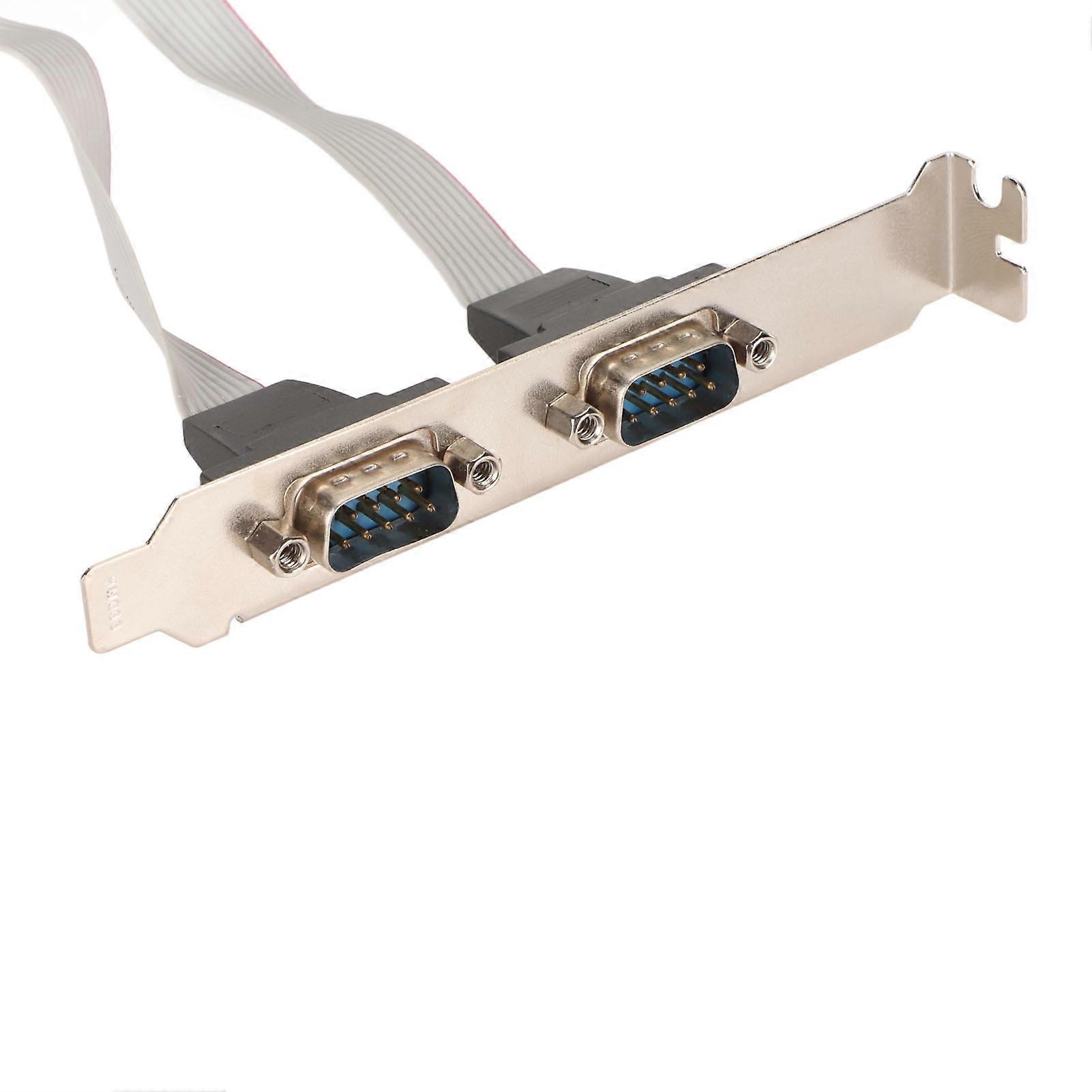 PCIE to RS232 and Parallel Port Card High Speed Transmission 2x9pin ...