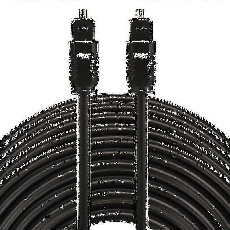 Emk 30m Od4.0mm Toslink Male To Male Digital Optical Audio Cable ...