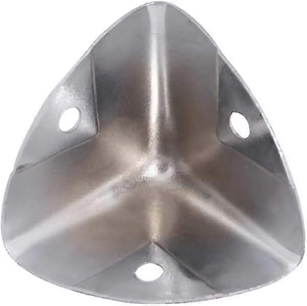 8Pcs Galvanized Three-Sided Sector Tool Box Corner Protectors Camera ...