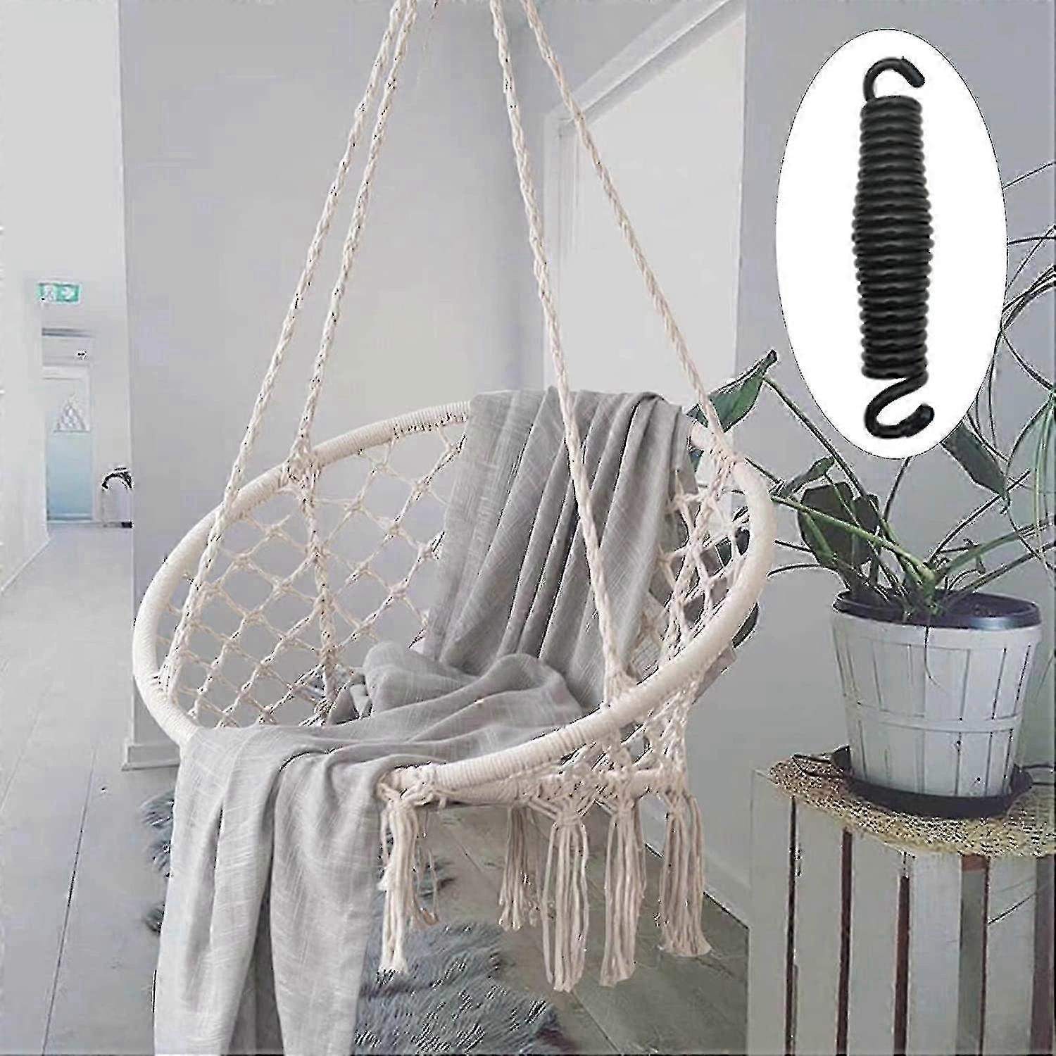 Porch Swing Springs Heavy Duty - 750lbs Black Hammock Chair Spring ...