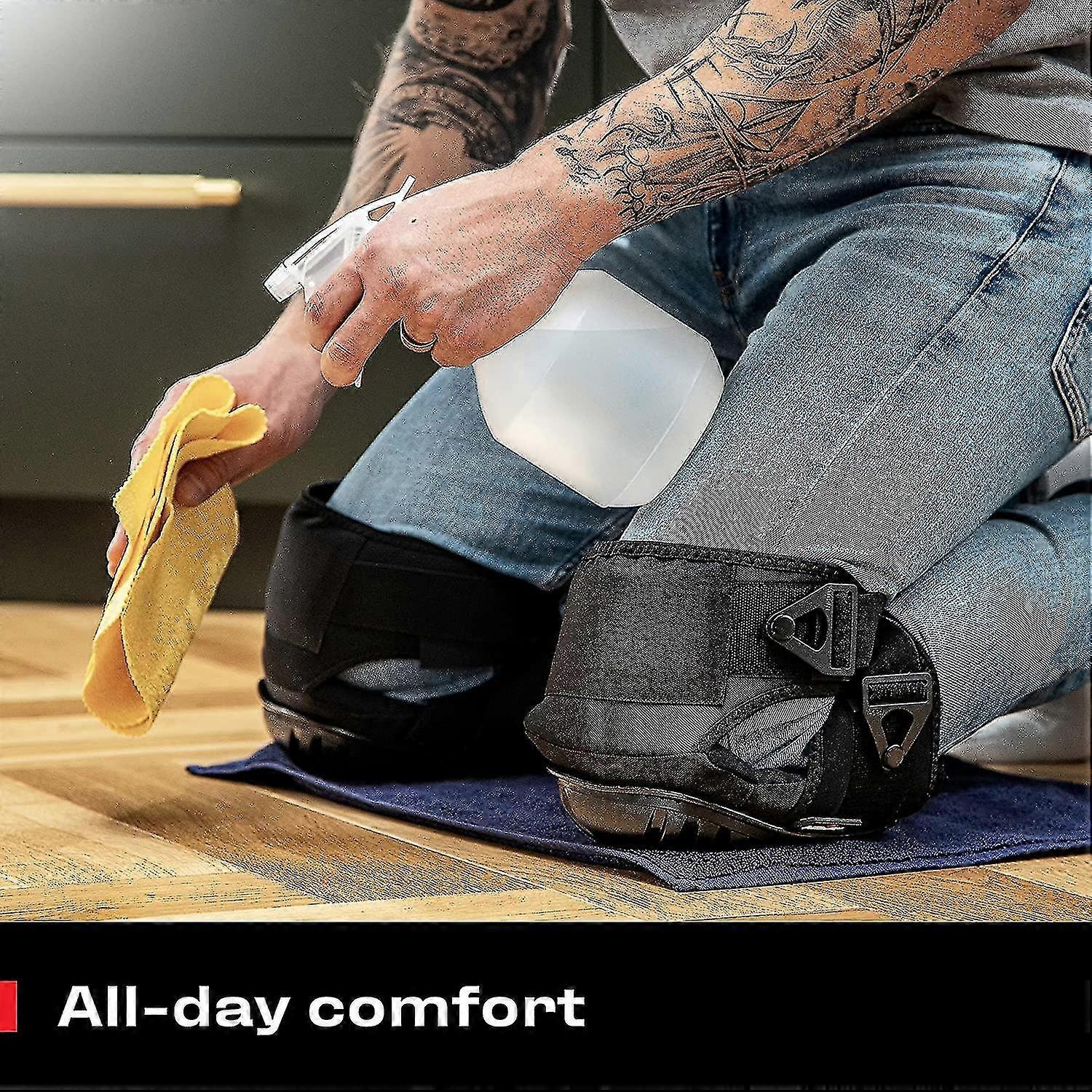 Work knee pads, for professional men and women - with an improved ...