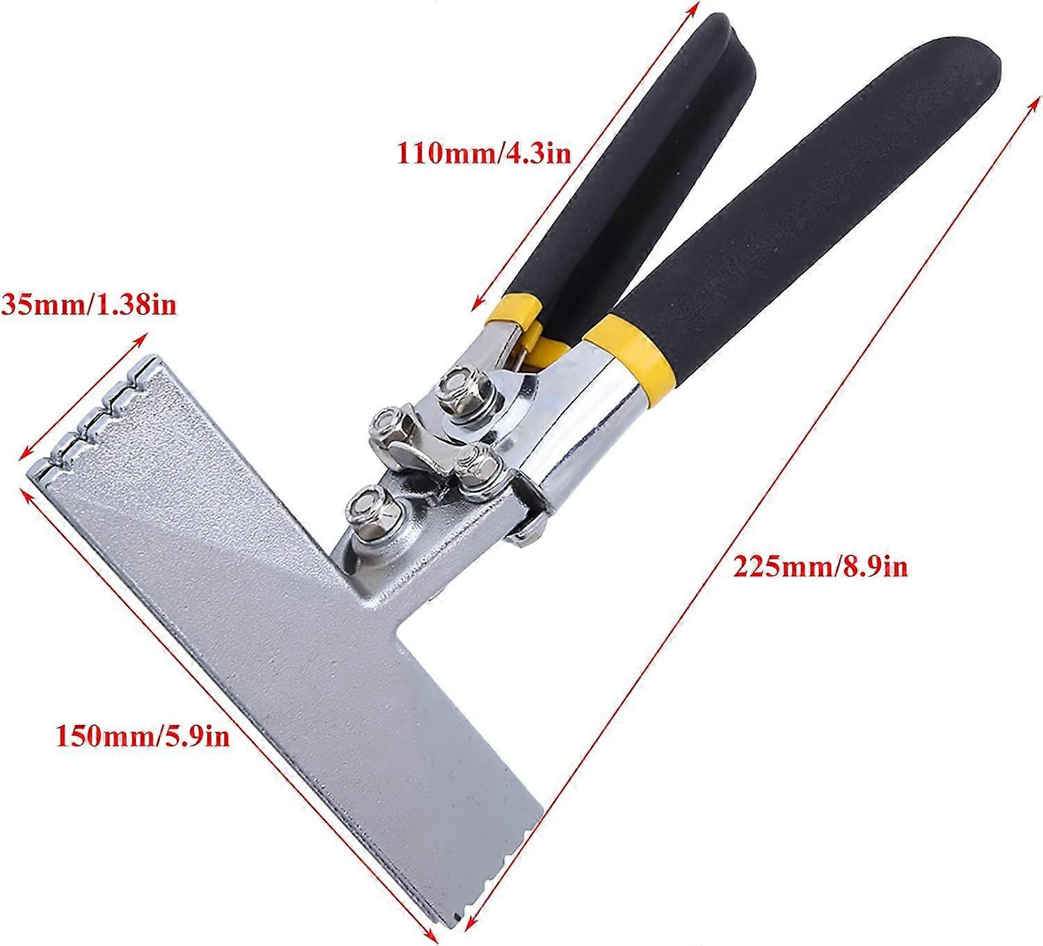 Sheet Metal Tools 6 Inch Multifunctional Crimping Pliers Hand Bending ...