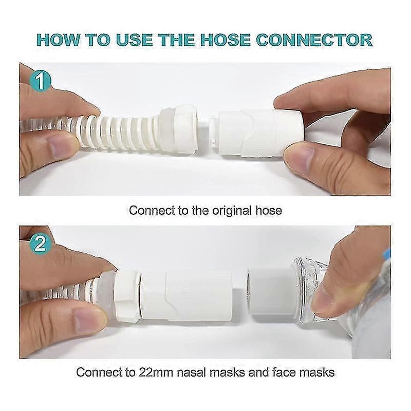 For AirMini Pro Hose Connector Connect AirMini Hose to Any 22 mm Nasal ...