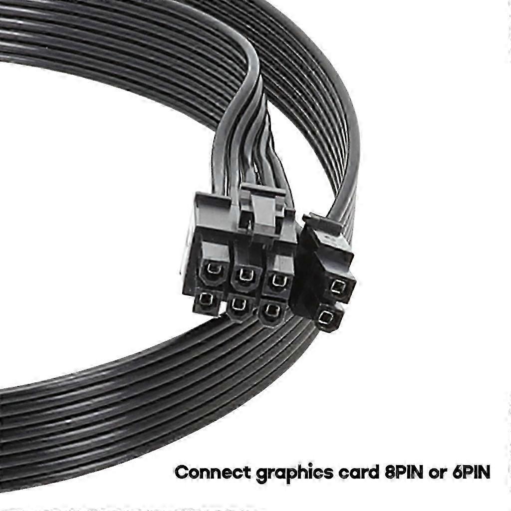 8 Pin to 8 Pin (6+2) PCIe Power Cable 18AWG for Graphics Cards - 50cm ...