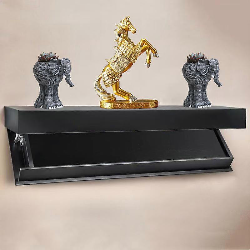 Magicflap Designer Shelf With Secret Compartment Concealed Floating ...