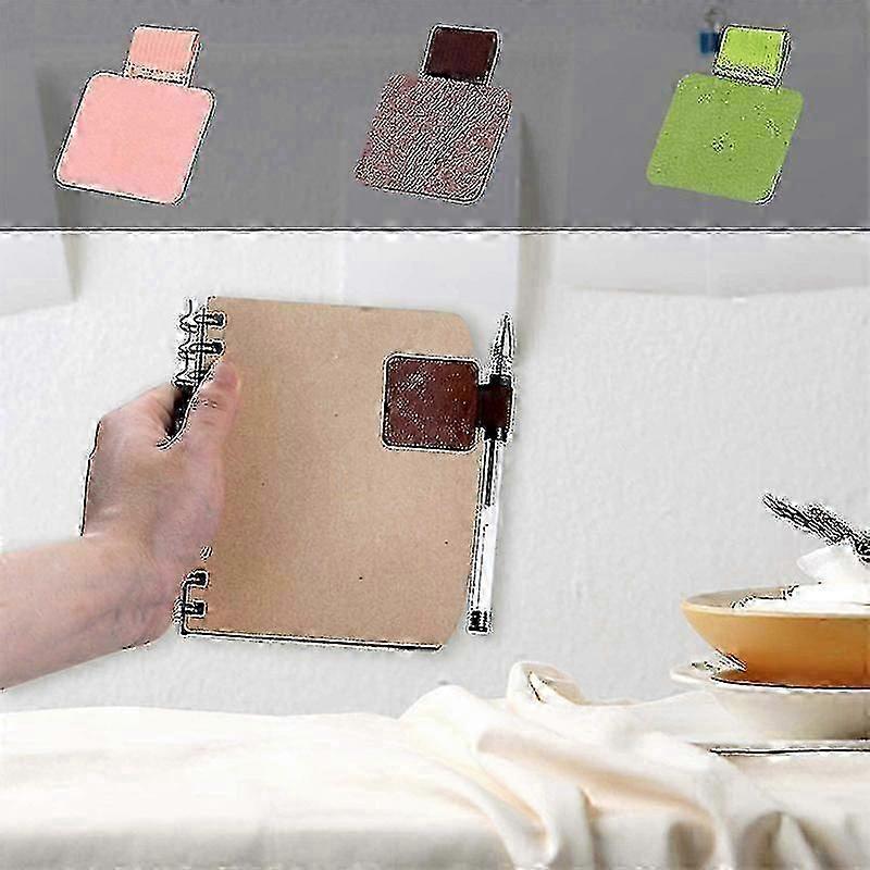 12 Pack Pen Loop Holder, -adhesive Pen Holder Pencil Elastic Loop For ...