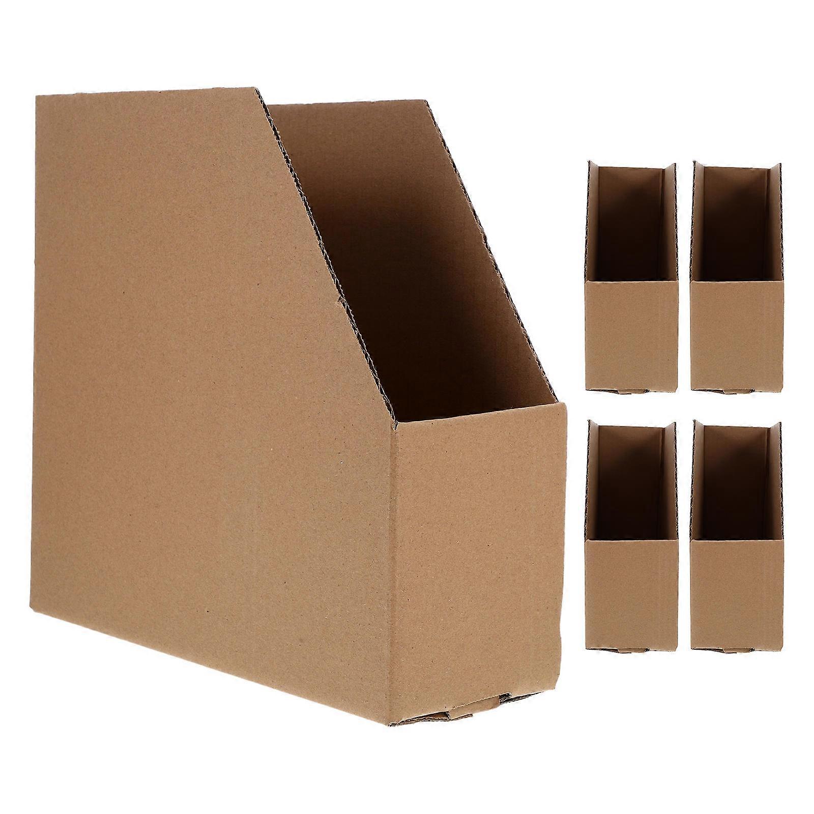 Warehouse Storage Bins Simple Appearance Cardboard Organizer Bins for ...