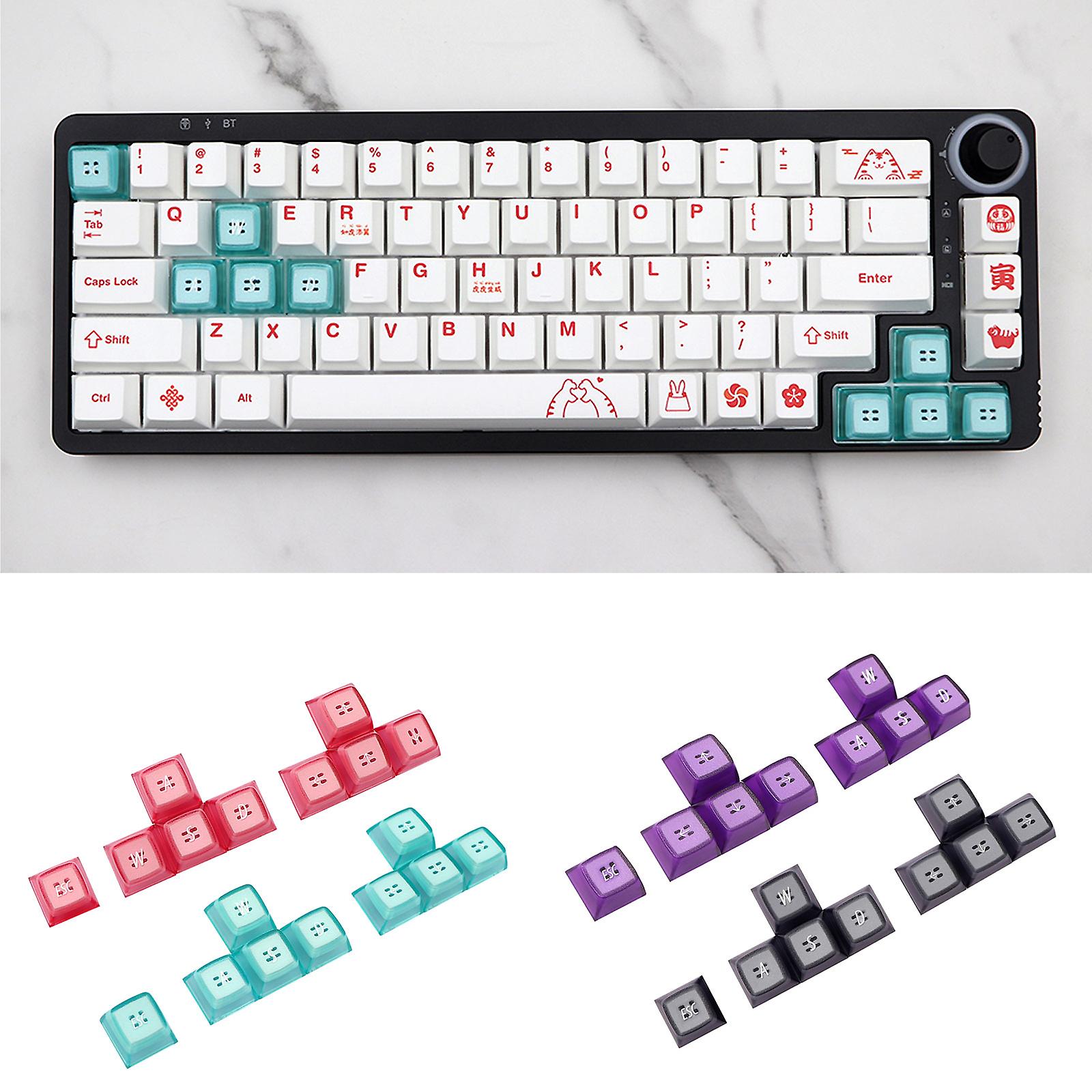 Abs Rgb Backlit Double Skin Milk Pudding Keys Esc Direction Ema Profile ...