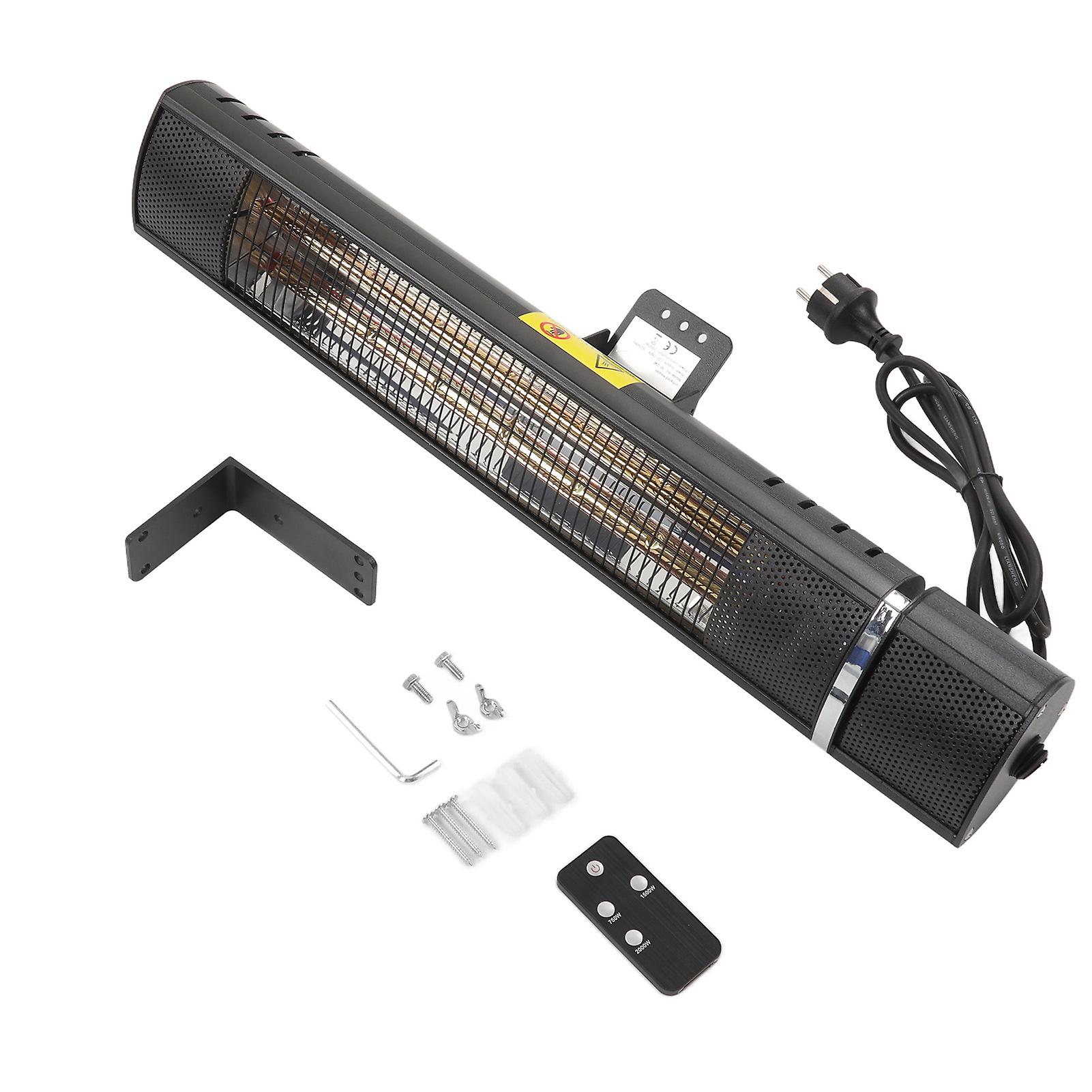 Electric Outdoor Heater High Power Wall Mounted IP65 Waterproof ...