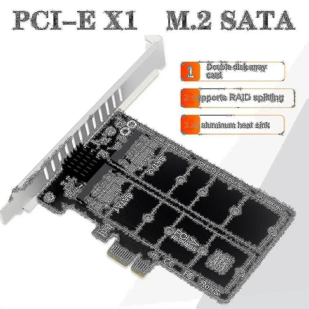 Ph58 2 X M2 Sata till Pcie Adapter Kort Dubbel skiva Display Card Raid ...