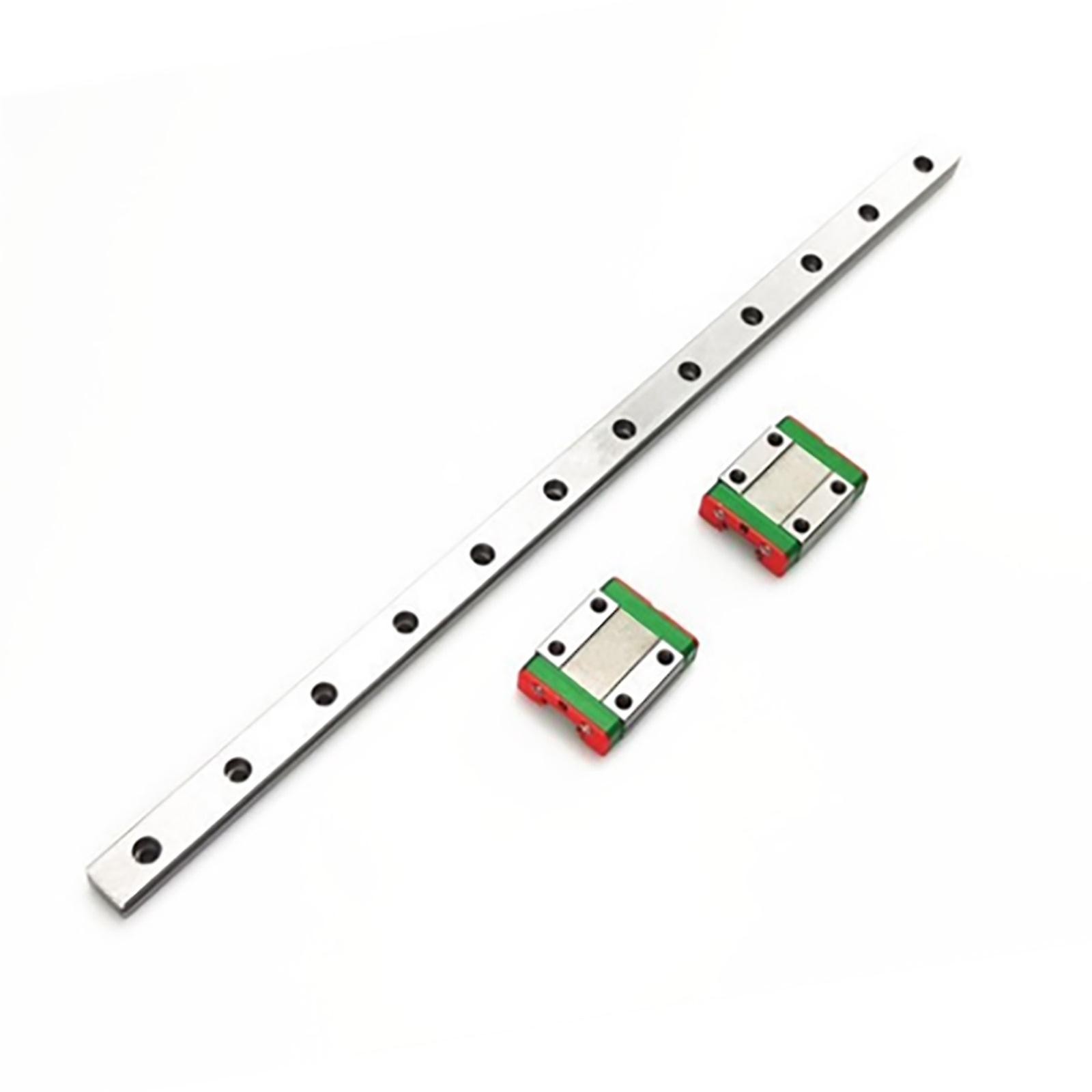 MGN12C Miniature Guide Slider Micro Rail Double Slider Miniature Linear Guide Type 1 | Fruugo UK