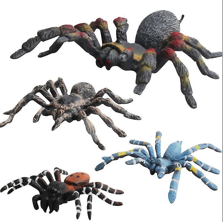 2Pcs 7*6*2cm red simulation insect model spider model children explore ...