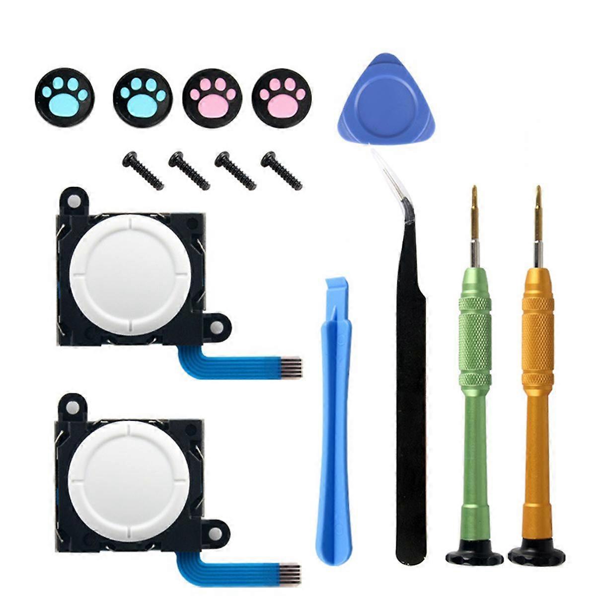 3D Analog Joystick Repair Kit Switch Lite Joycon Controller LR Joystick ...