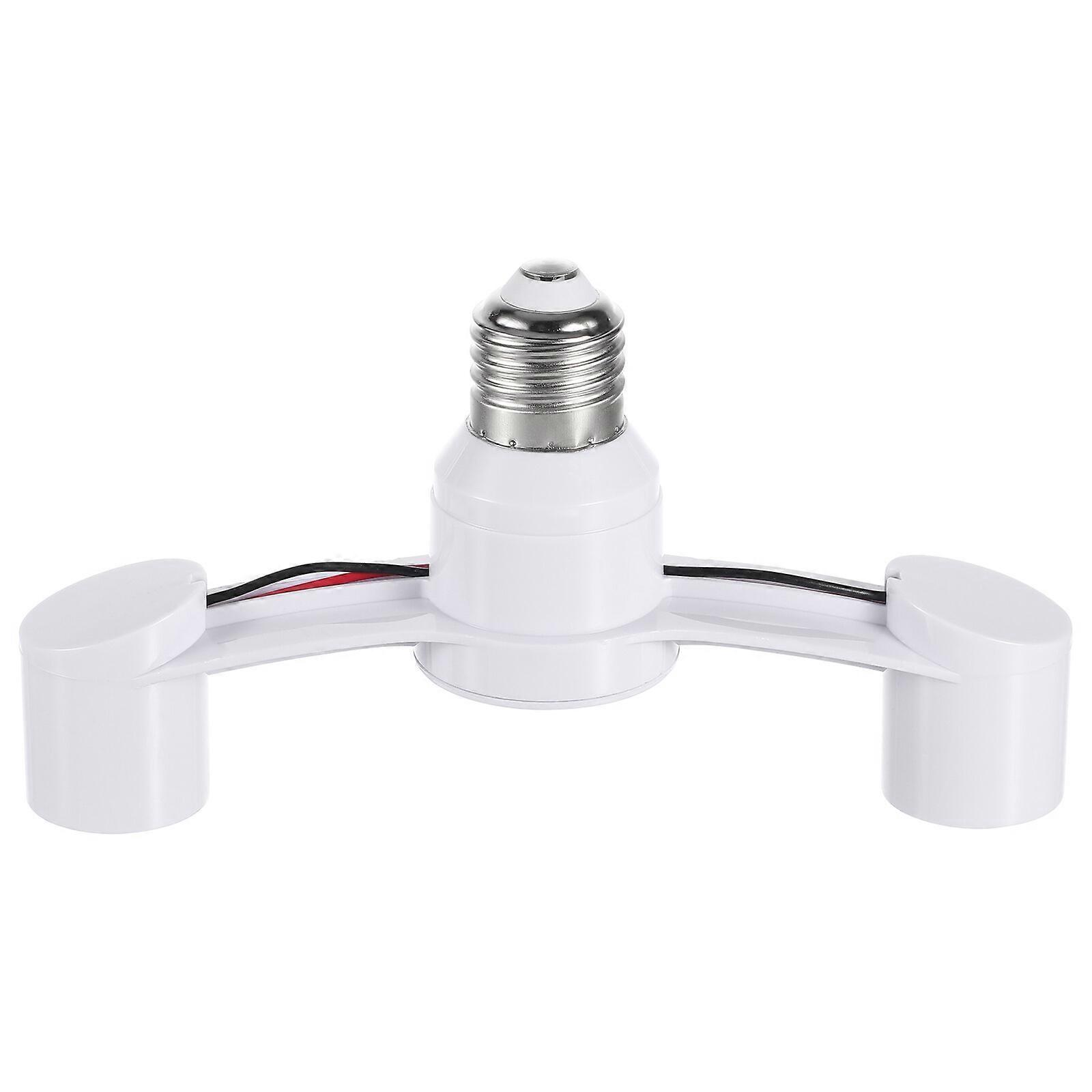 Light Socket Splitter Lamp Double Heads Light Socket Branch Adapter For ...