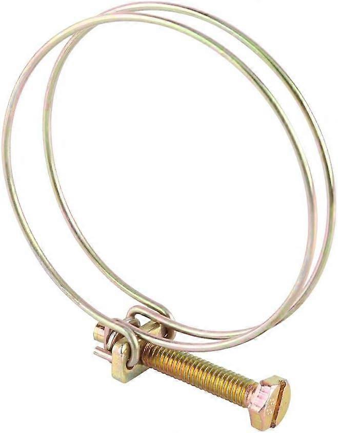 10pcs Double Hose Clamp Adjustable Hose Clamp Water Pipe Hose Clamp ...