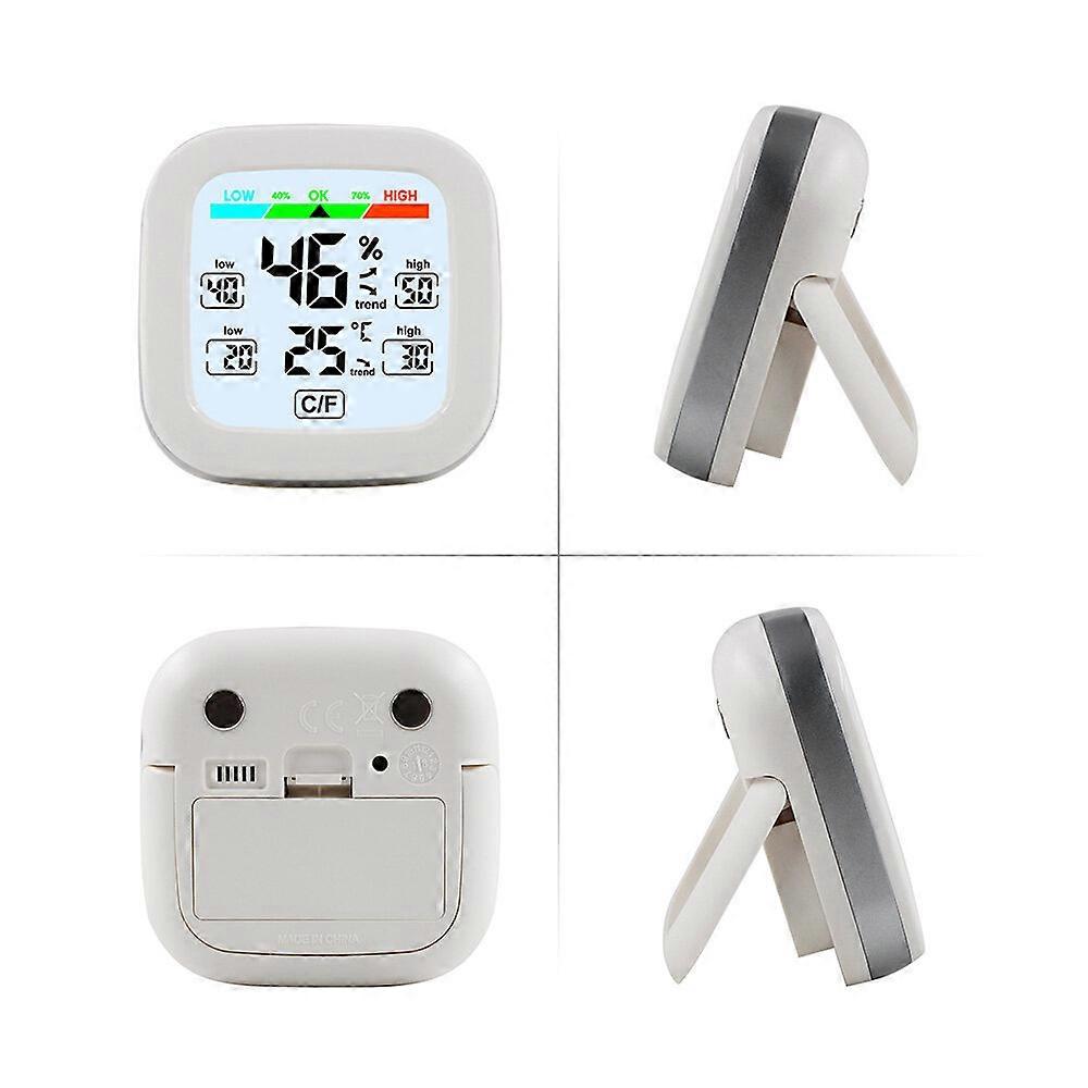 Indoor Electronic Hygrometer & Thermometer Digital Temperature Humidity ...