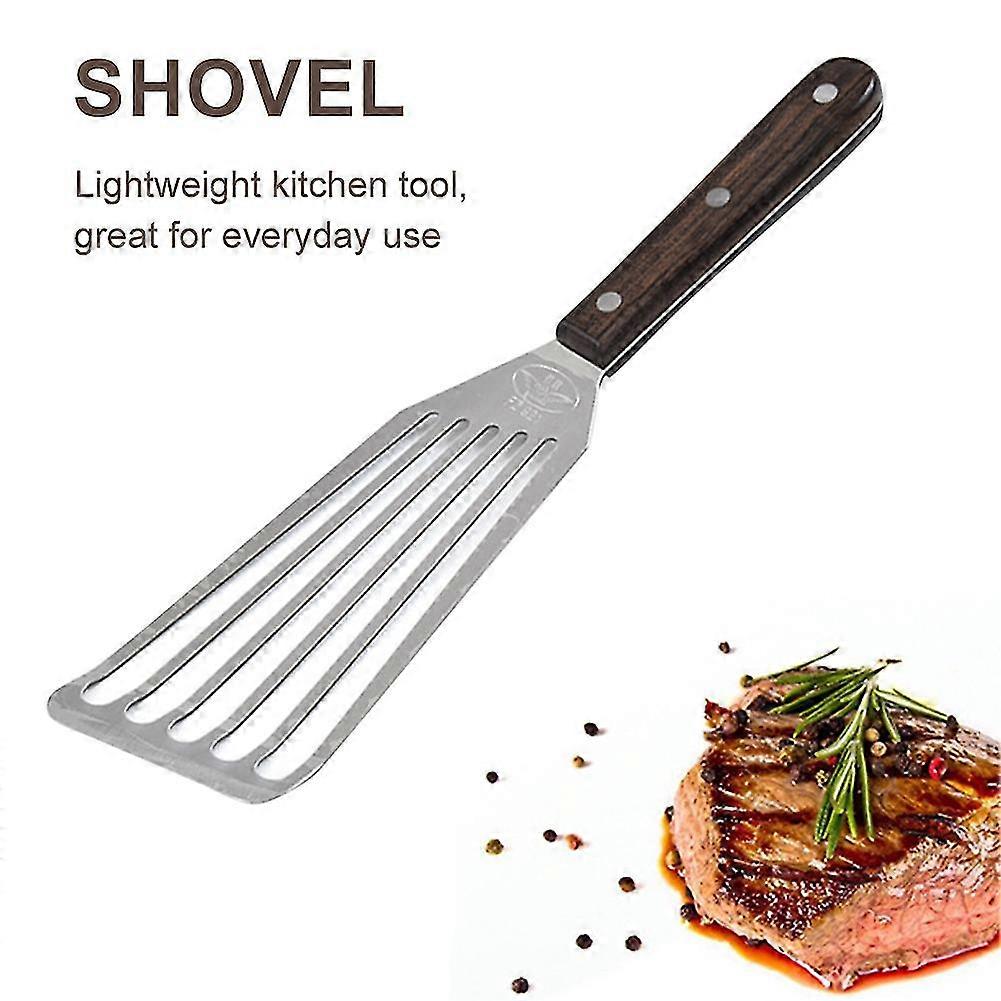 Slotted Turner Flexible Kitchen Flipper Stainless Steel Fish Spatula ...