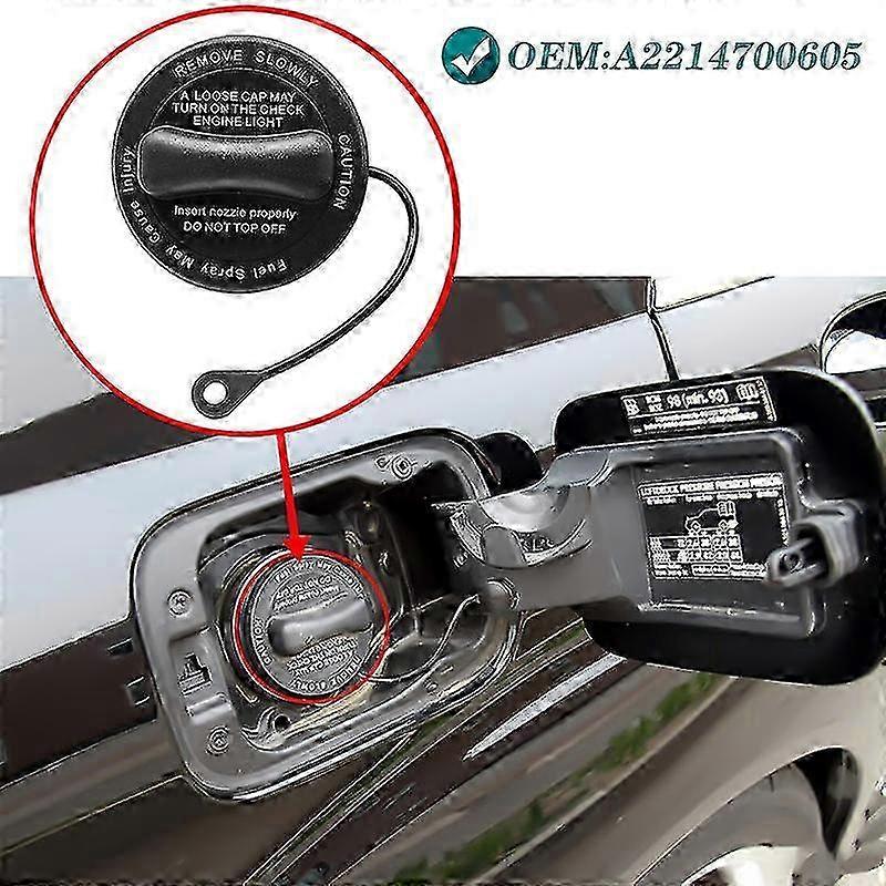 Fuel Filler tank cap Gas Cap for Mercedes-Benz C180 C200 C220 C230 C250 ...