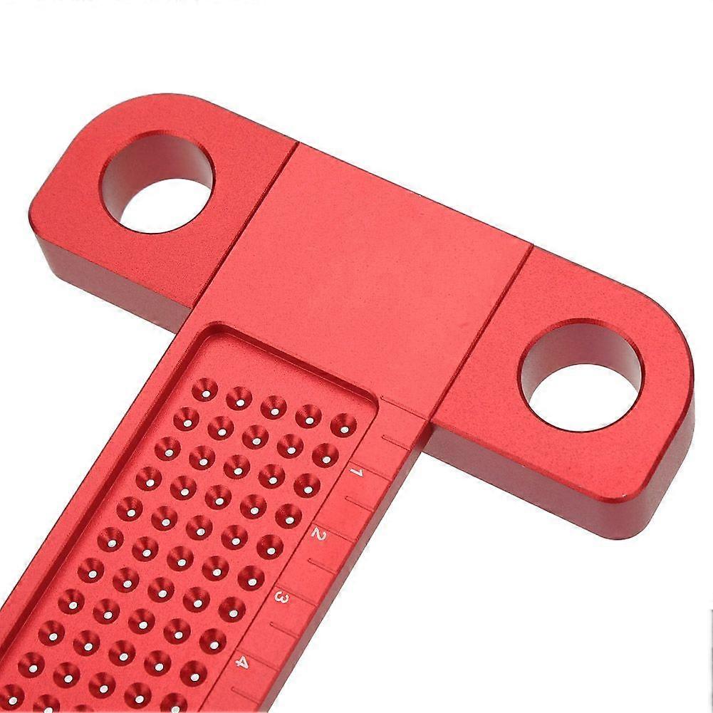 T Type Square Ruler Woodworking Aluminum Alloy Scriber Measuring ...