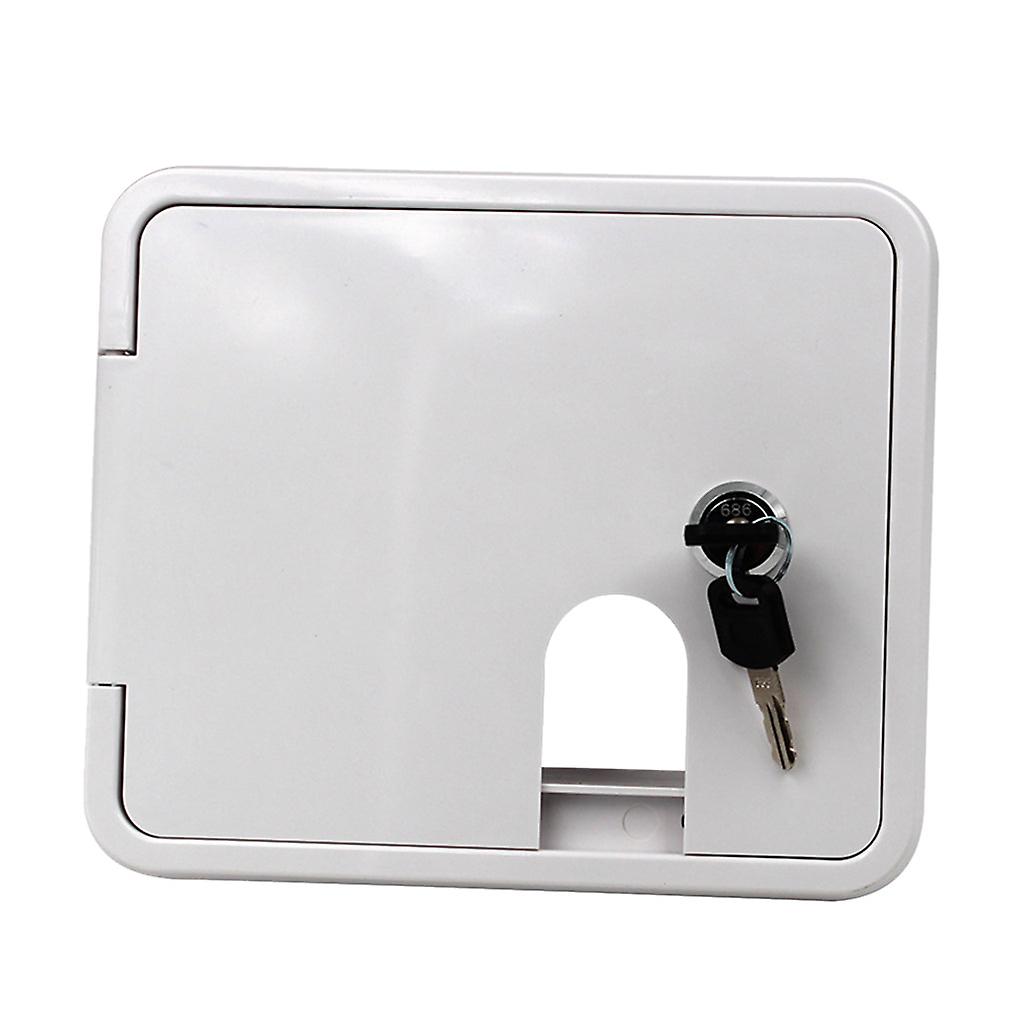 Boat square electric cable hatch access door & 2 keys electric power ...