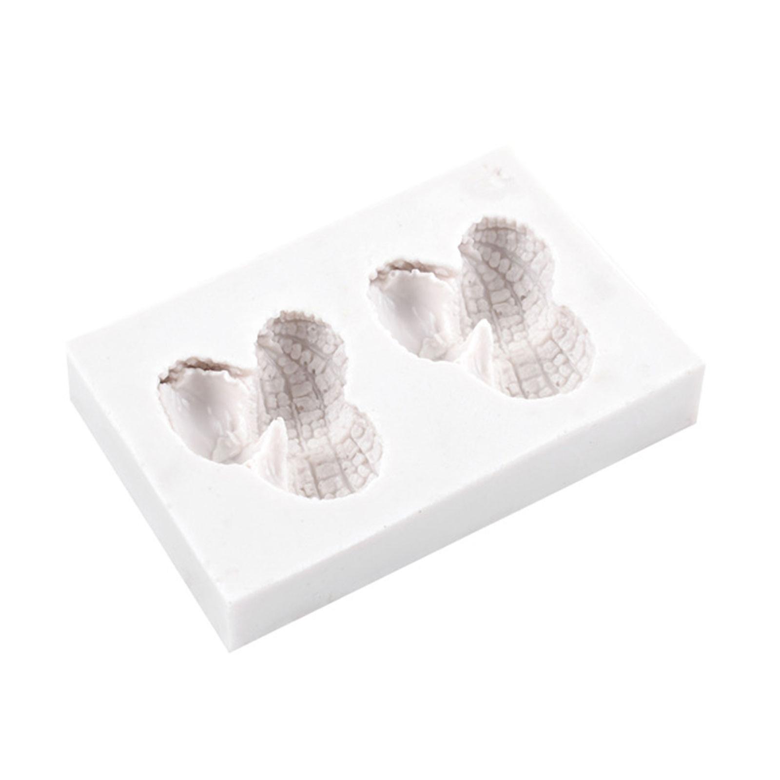 Mousse Moulds Peanuts Shape Silicone Material Pudding Molds Chocolate ...