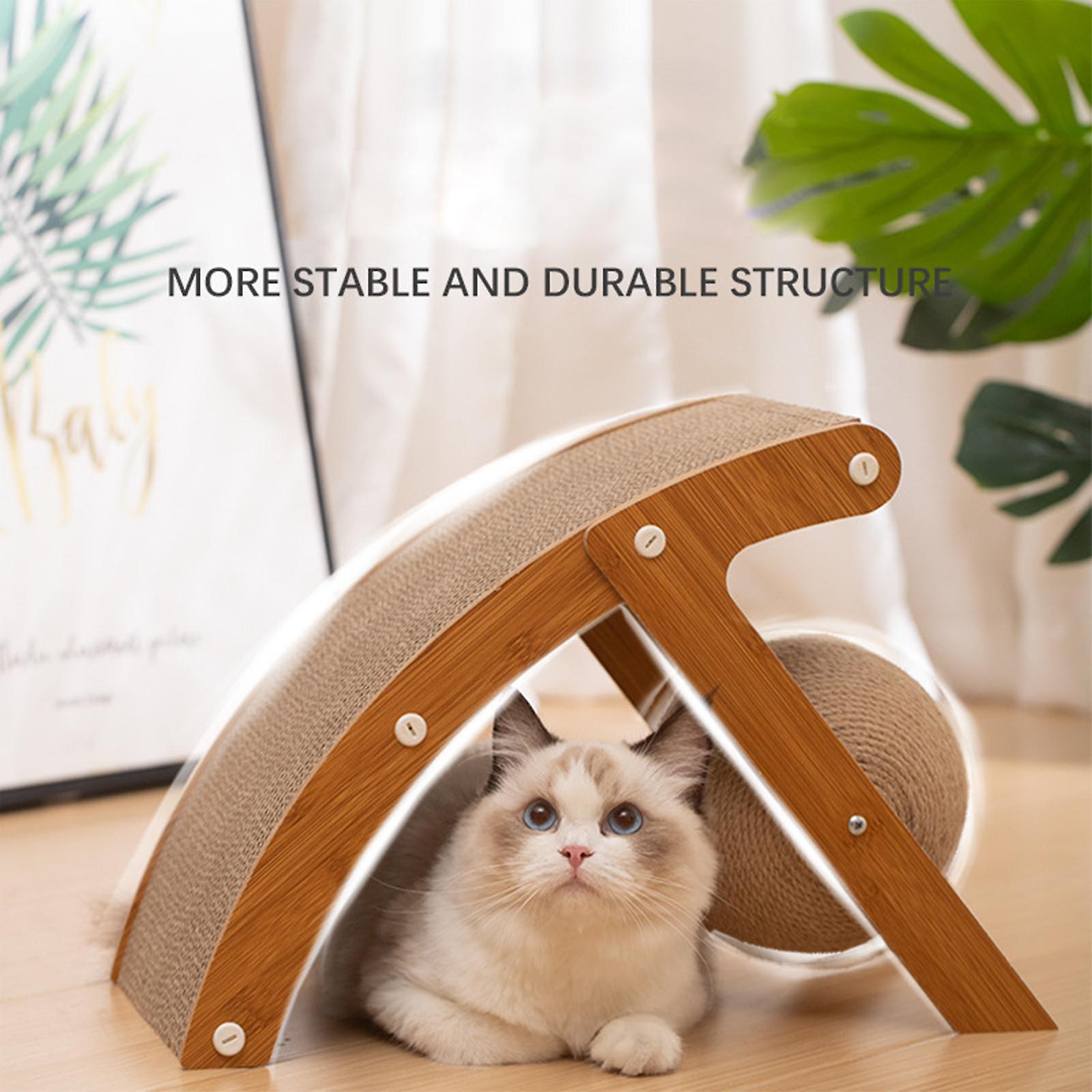 Cat Scratching Board Cat Scratch Ball Cardboard Cat Scratcher for Dogs ...
