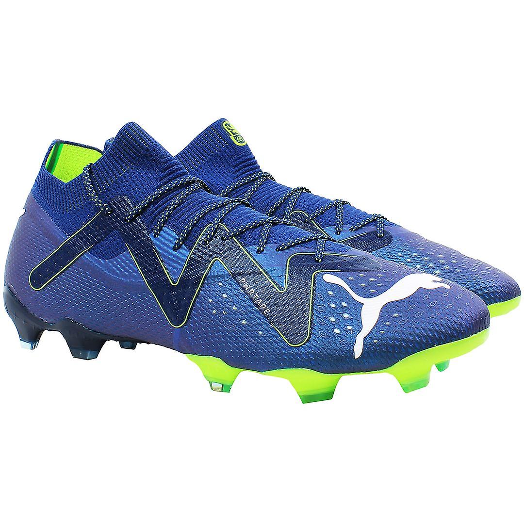 Puma Future Ultimate FG/AG Lace-Up Blue Synthetic Mens Football Boots ...