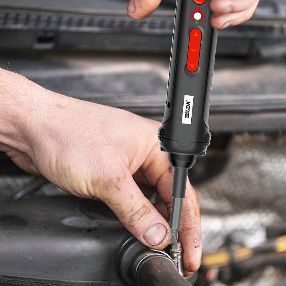 Mini usb rechargeable electric screwdriver with led indicator light and ...
