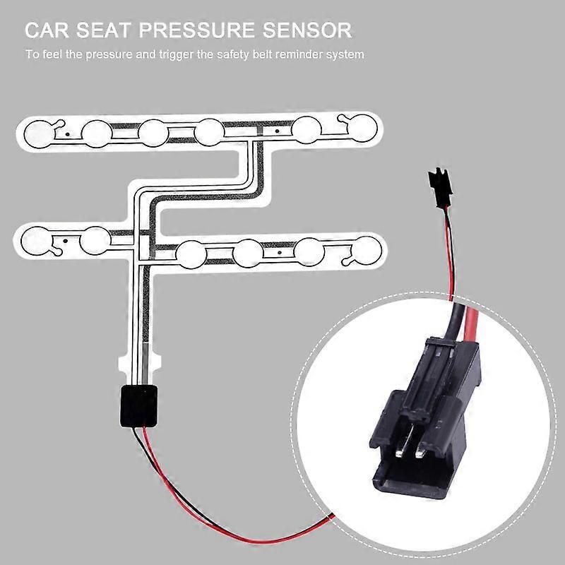 Universal Car Seat Pressure Sensor Safety Belt Warning Reminder Pad ...