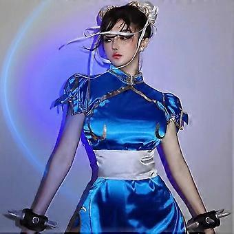 Game The King Of Fighters Chun-li Dress Kof Cosplay Japanese Kimono ...