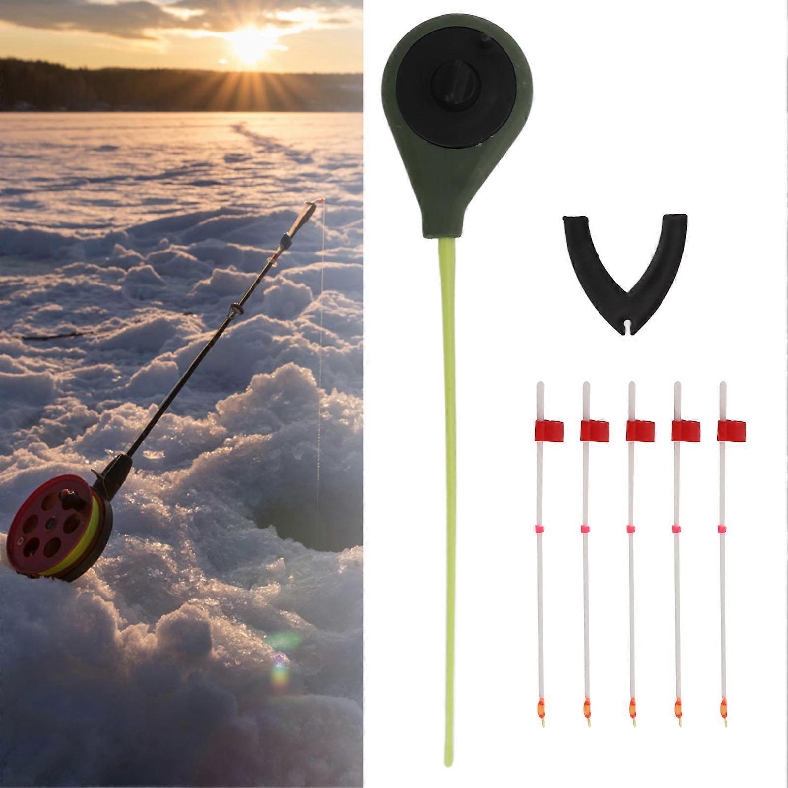 5pcs/set Winter Ice Fishing Rod Top Tip Portable Outdoor Fishing ...