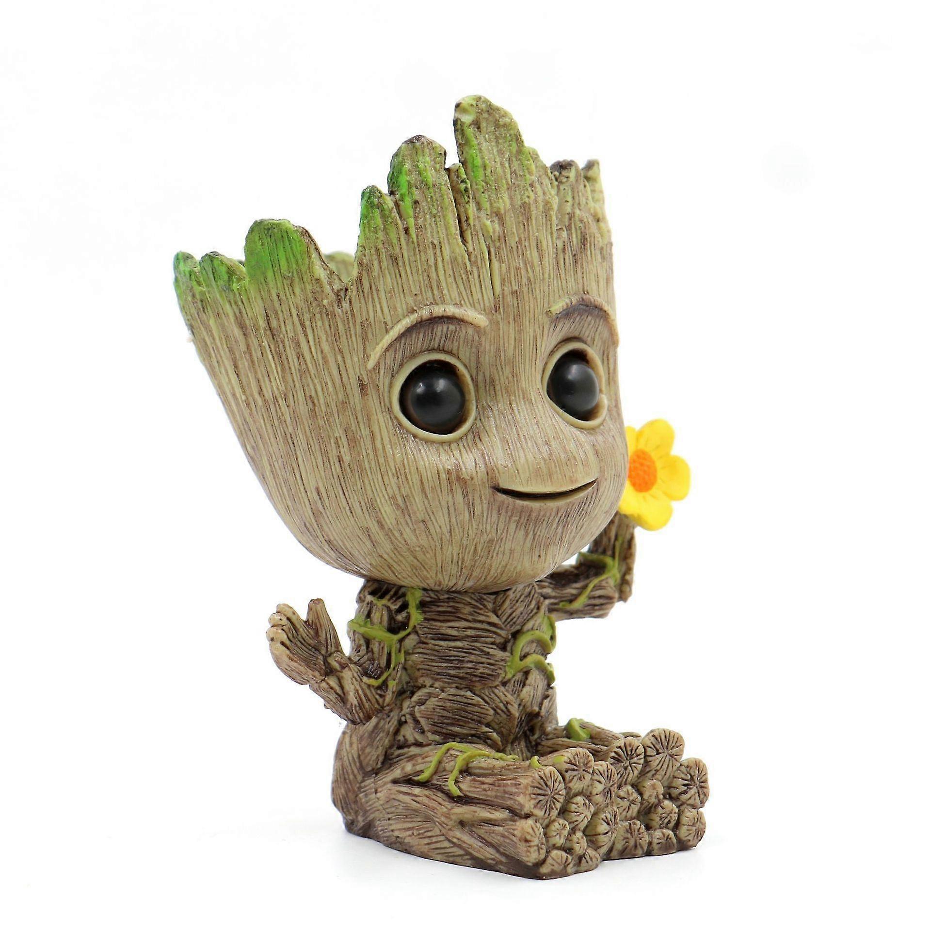 Guardians of the Galaxy Groot Flower Pot Bird's Nest Tree Man Groot ...