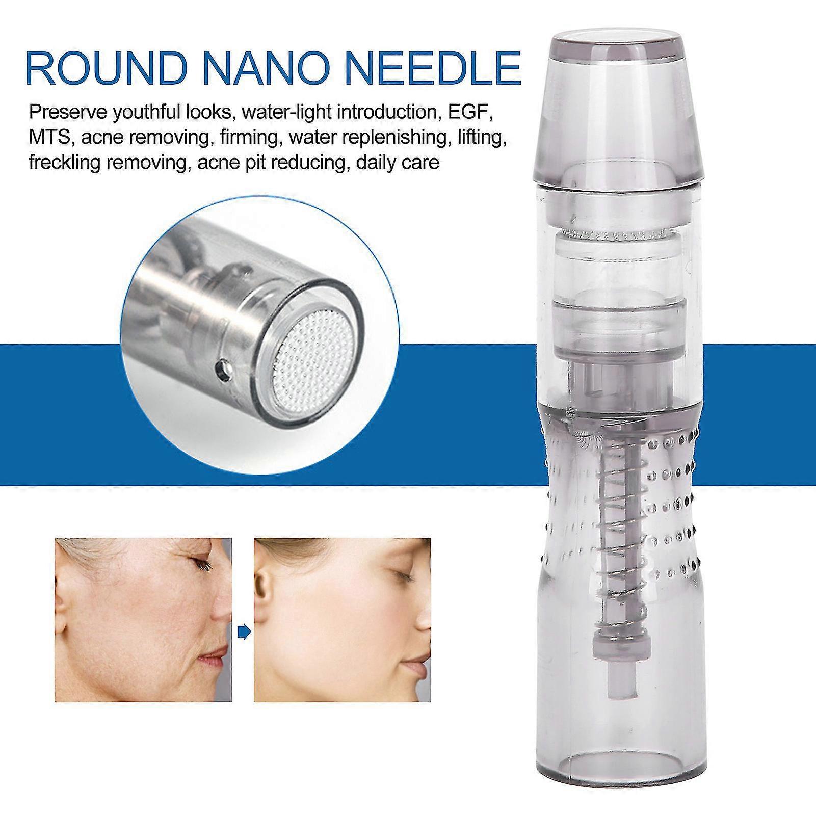 Microblading Micro Needle Machine Accessory - 10pcs Round Nano Electric ...