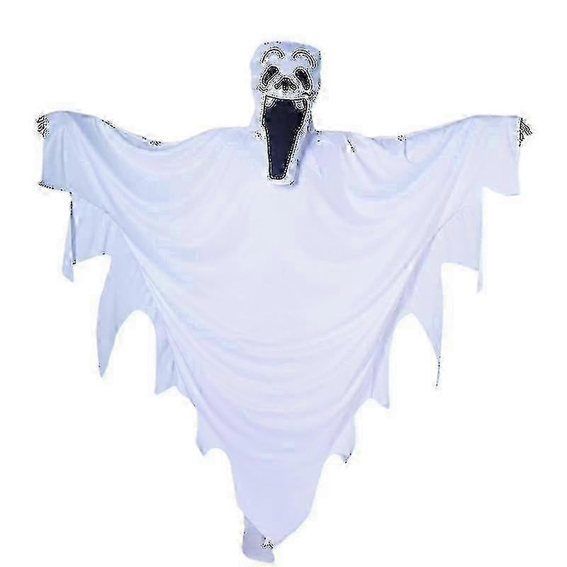 Halloween Adult And Children White Ghost Cosplay Party Costumes Ghost ...