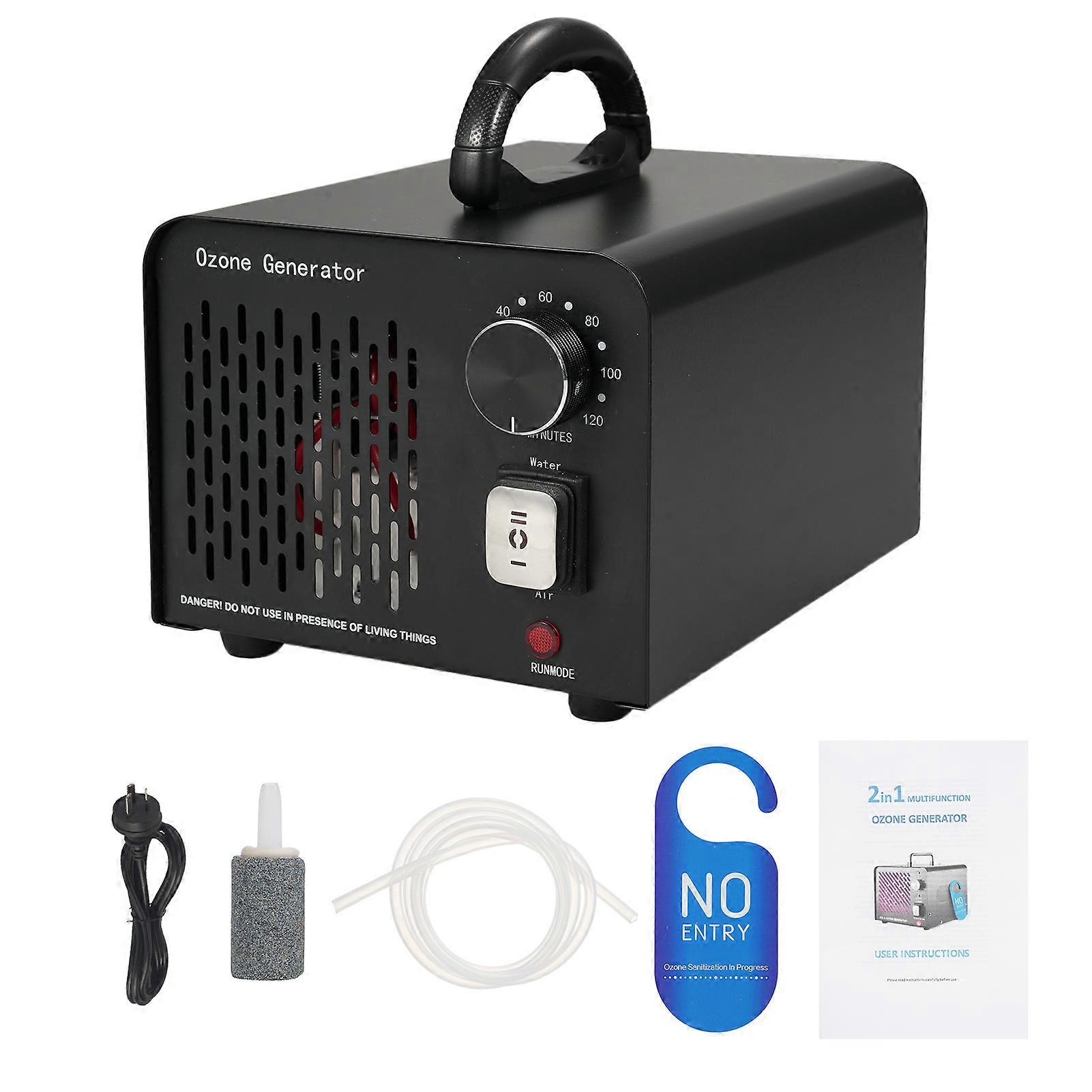 2-in-1 Ozone Generator with Air and Water Modes 20,000mg/h O Ozone Machine Ionizer Air Purifier ...