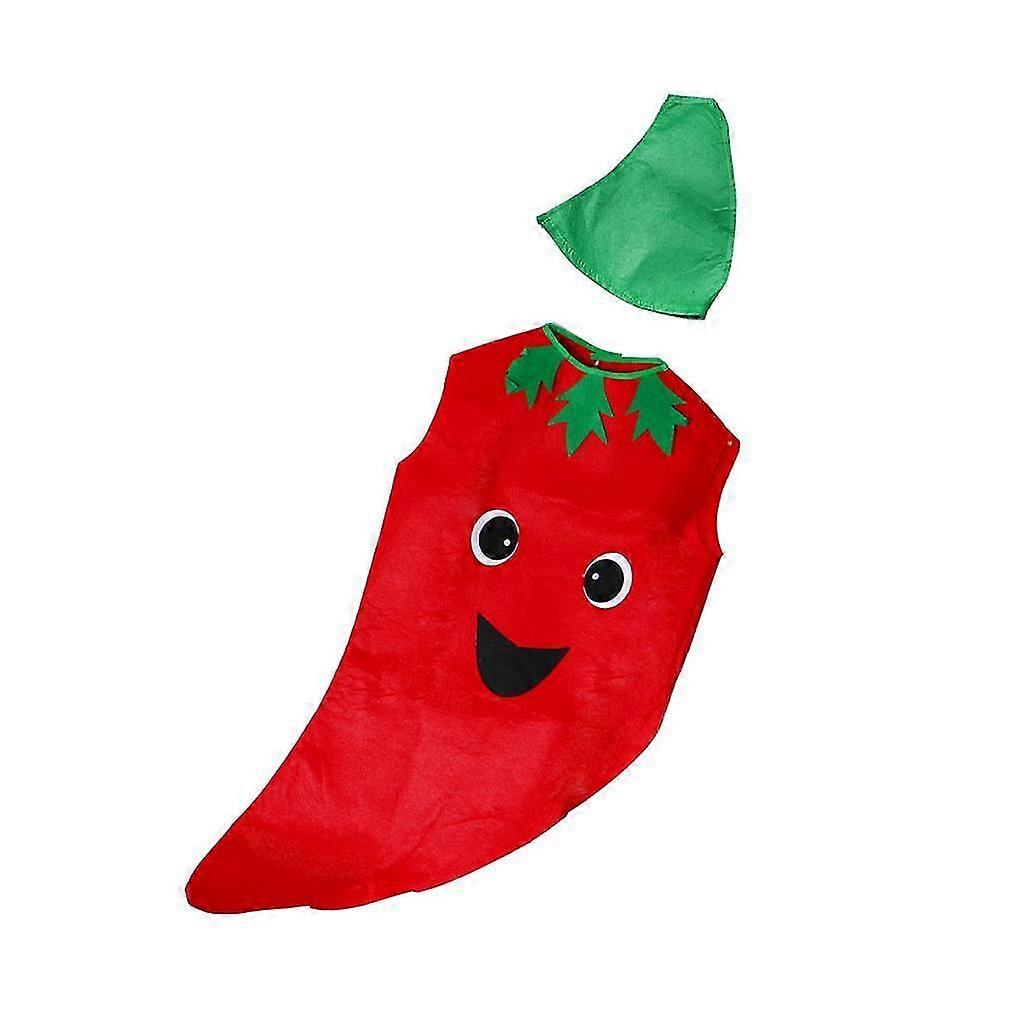 1/2/3 Kids Boy Girl Chilli Suit For Children's Day Party Costume Fruit ...