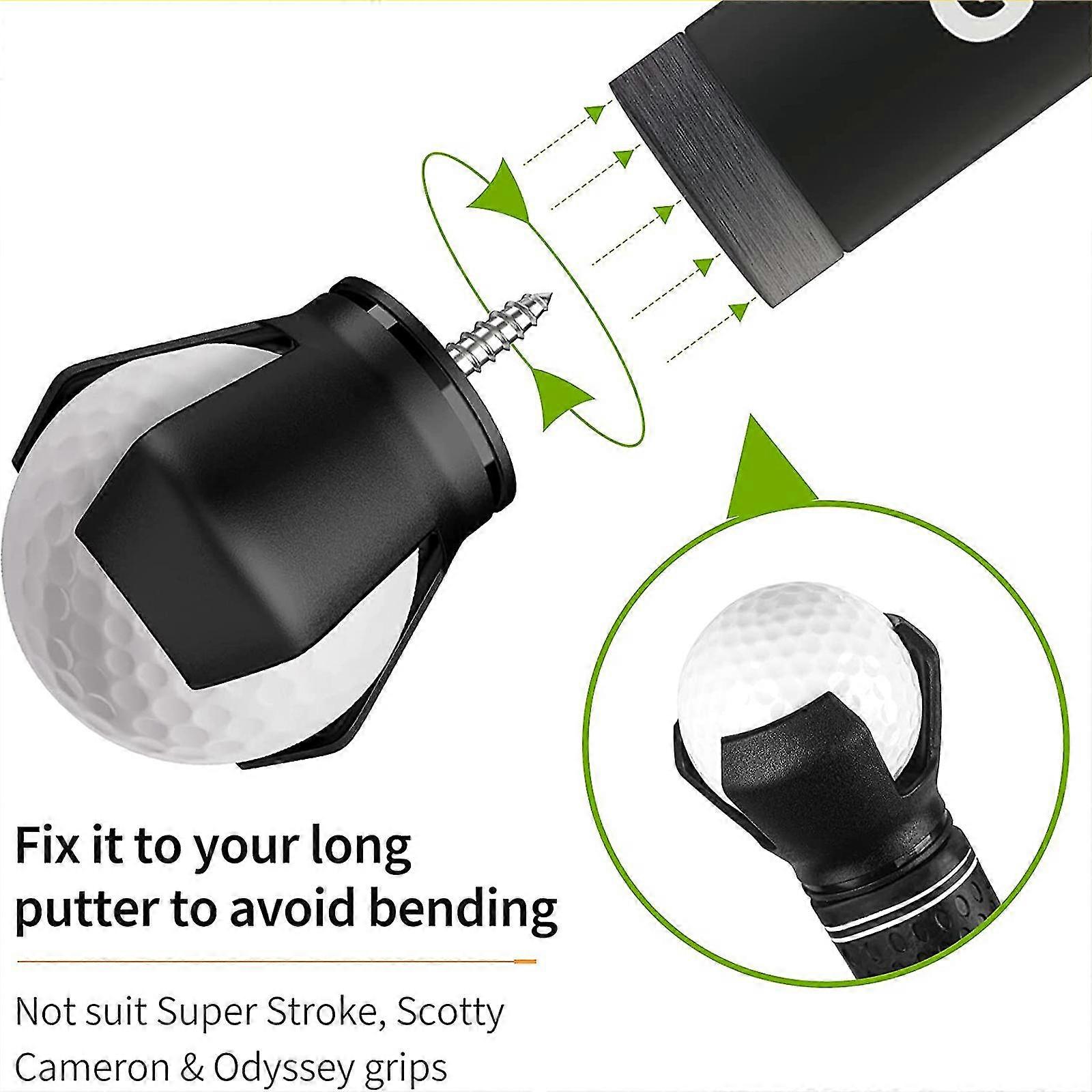 3-prong Golf Ball Retriever Grabber Pick Up, 3pcs Back Saver Claw Golf ...