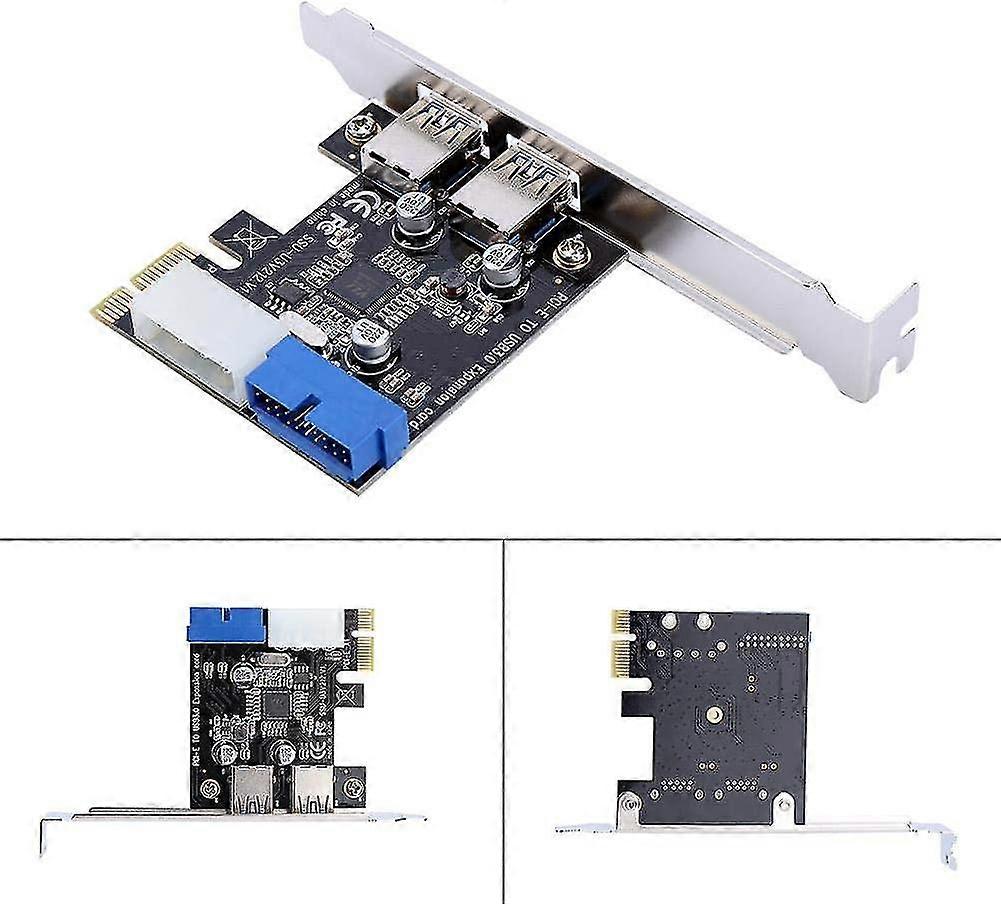 Usb3.0 Expansion Card Pci-e To Usb3.0 Adapter Card With Front 20pin ...