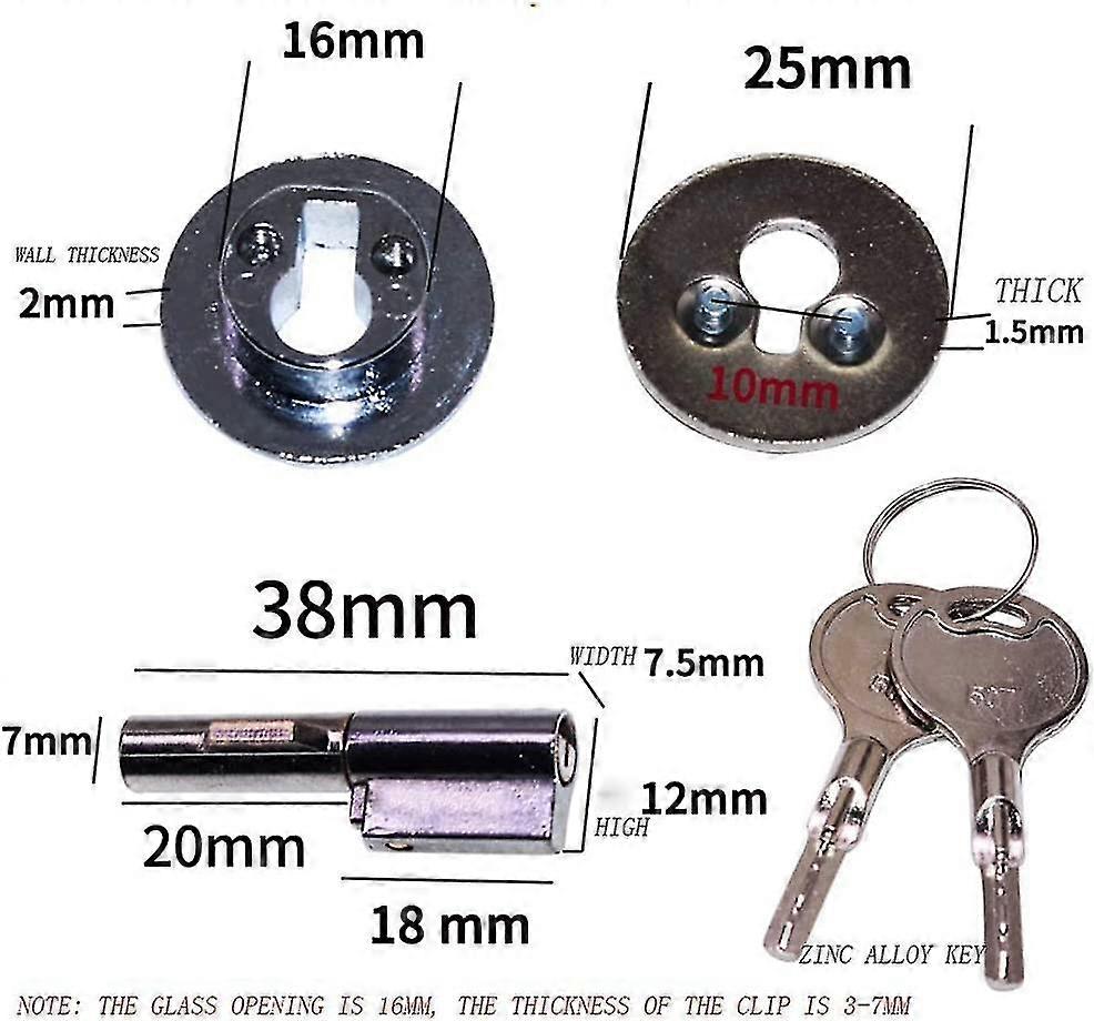 Glass door lock. Sliding door lock. Round glass lock. Movable door lock ...