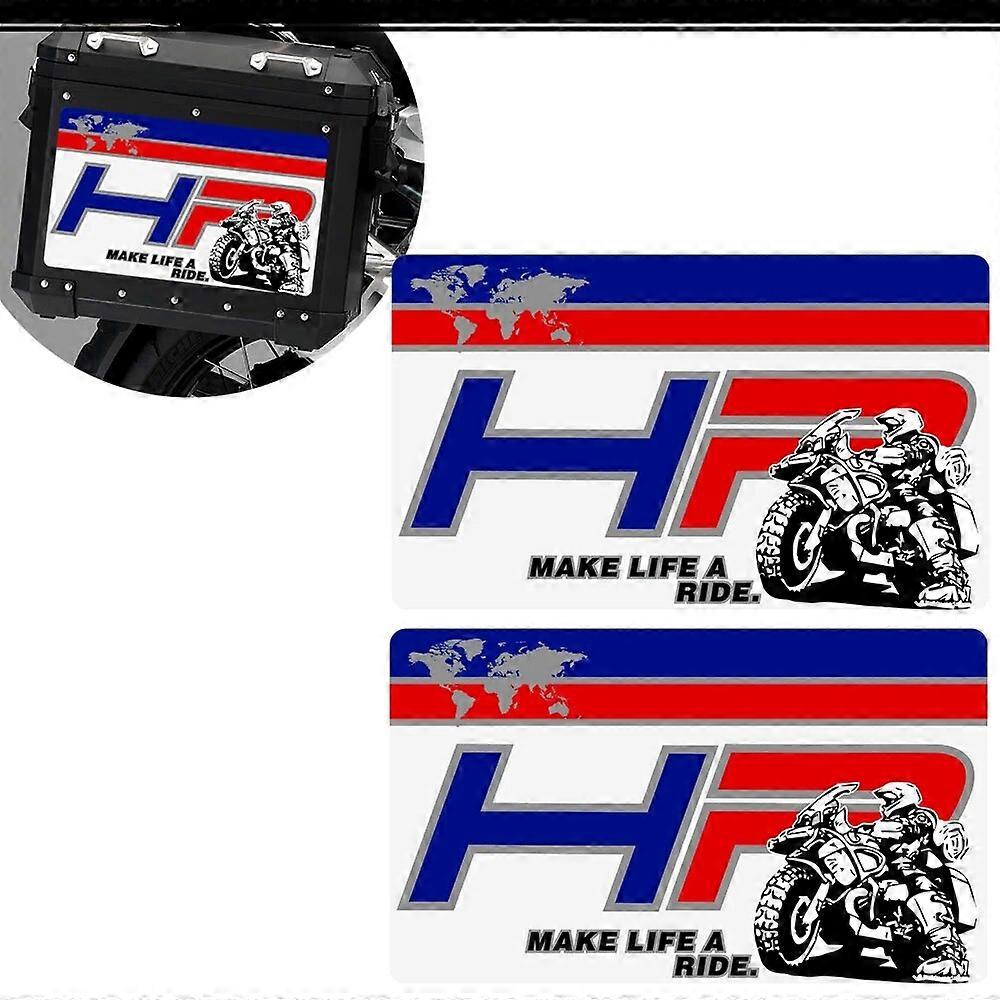 Exquisite HP Trunk Stickers Tail Top Cases Panniers Luggage Aluminium ...