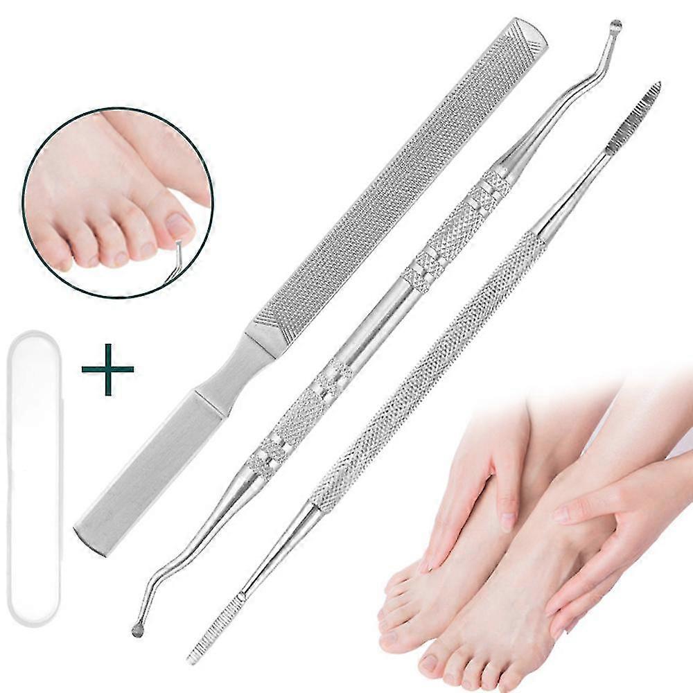 Ingrown Toenail File Lifter Set Ingrown Nail Feet Care Pedicure Tools ...
