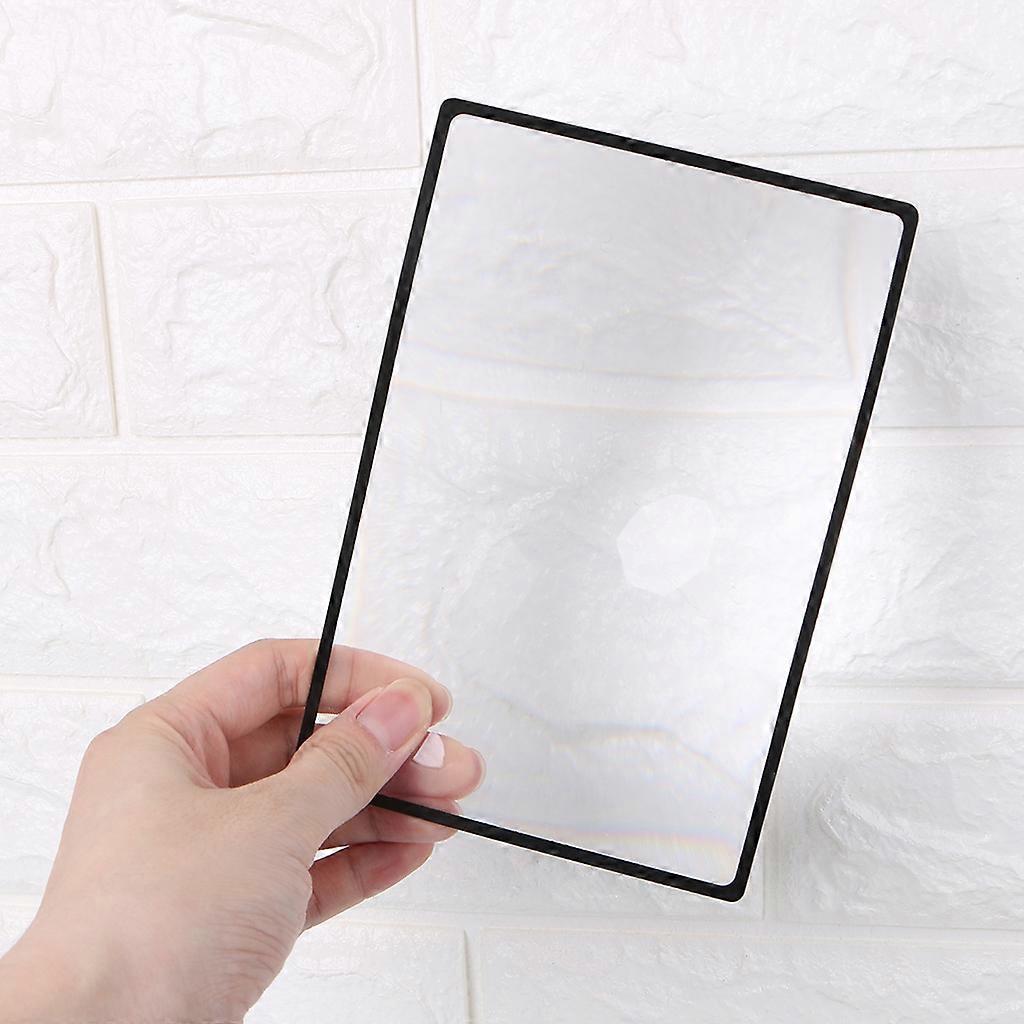 PVC Magnifier Sheet 3X Book Page Magnification Magnifying Reading Lens ...