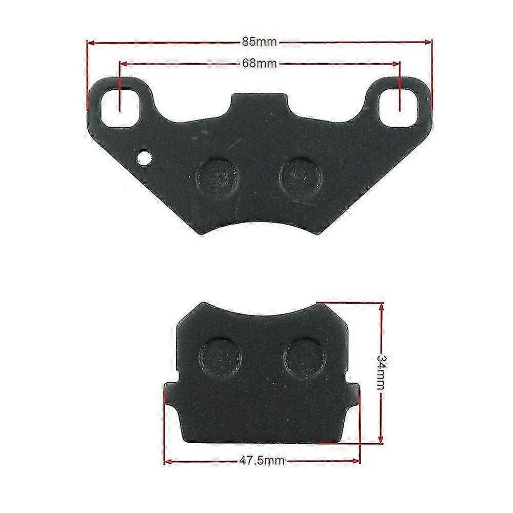 Brake Pad For 50cc 70cc 90cc 110cc125cc 150cc 200cc 250cc Atv Quad ...