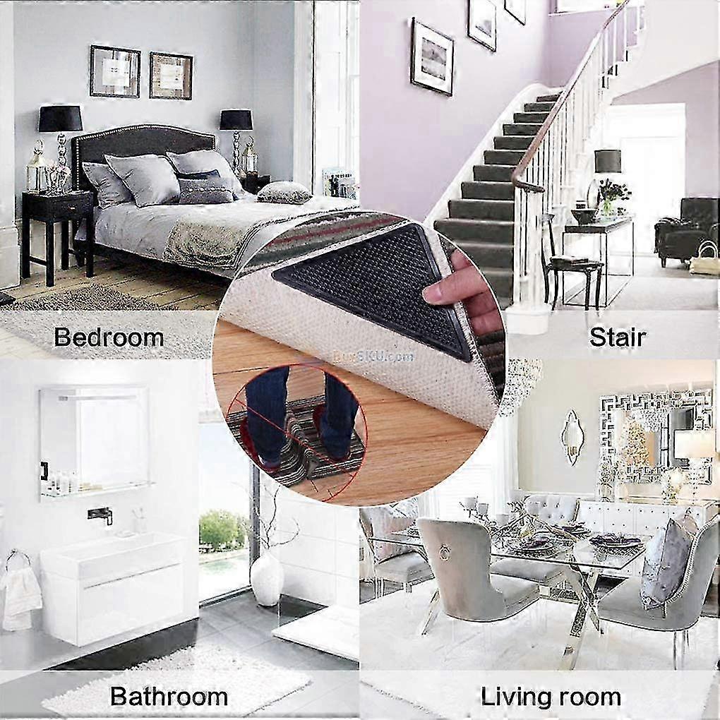 Anti - Slip Stickers, Triangle - shaped, Strong Adhesion, for Carpet ...
