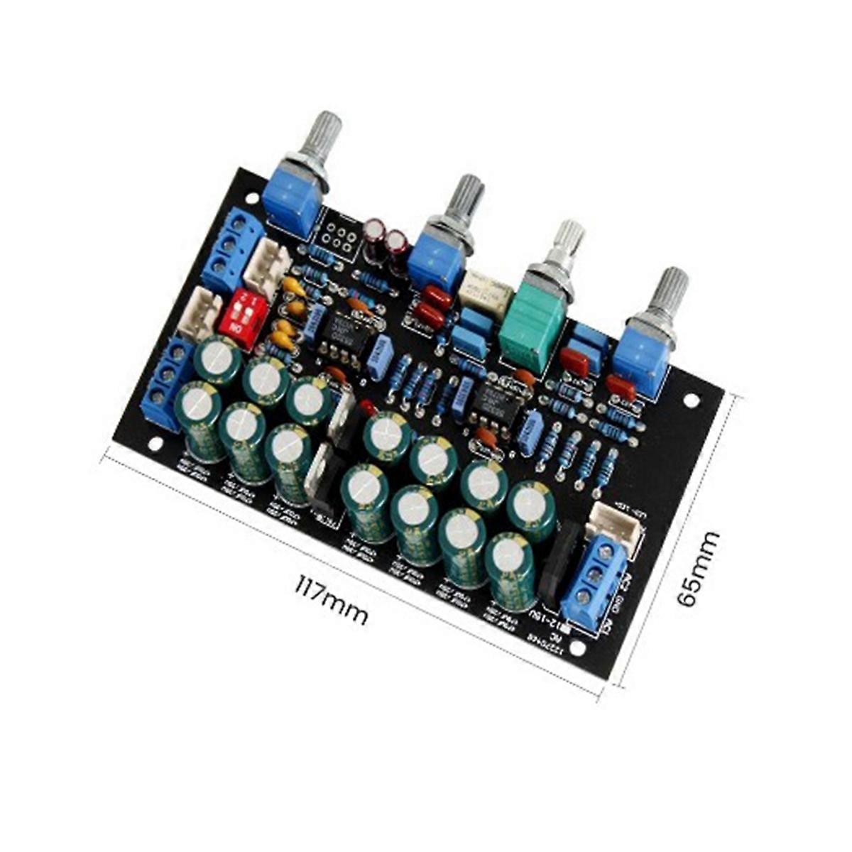 Multifunctional Pre-Amplifier Tone Board Preamp Volume Tone Control | Fruugo UK