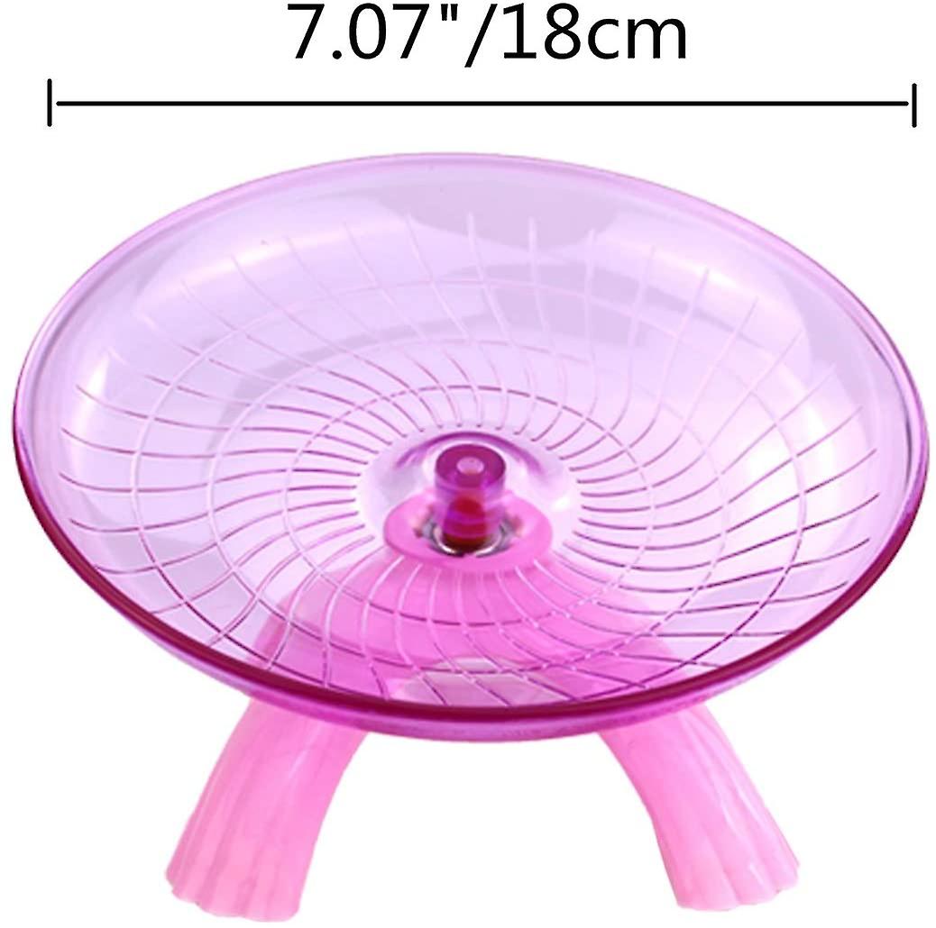 Hamster Flying Saucer Silent Running Exercise Wheel For Gerbil Rat ...