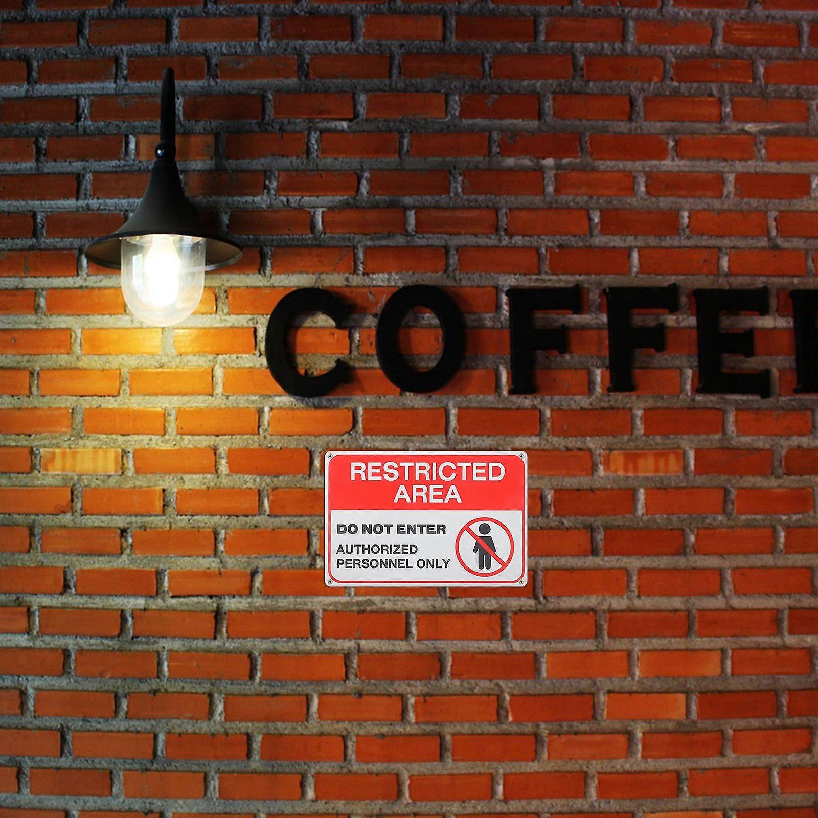 Do Not Enter Warning Sign Safety Caution Sign Restricted Sign No ...